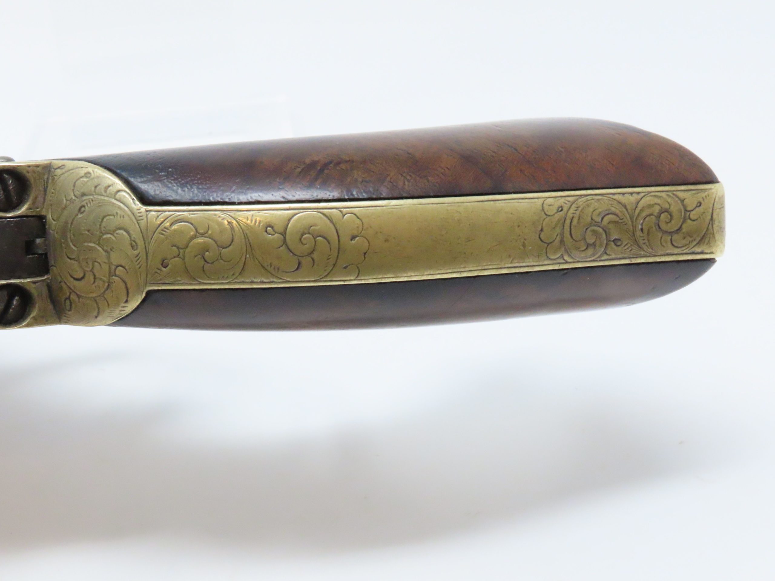 Antique Factory Engraved Colt Dragoon Revolver Donut Panel Scene F105 R ...