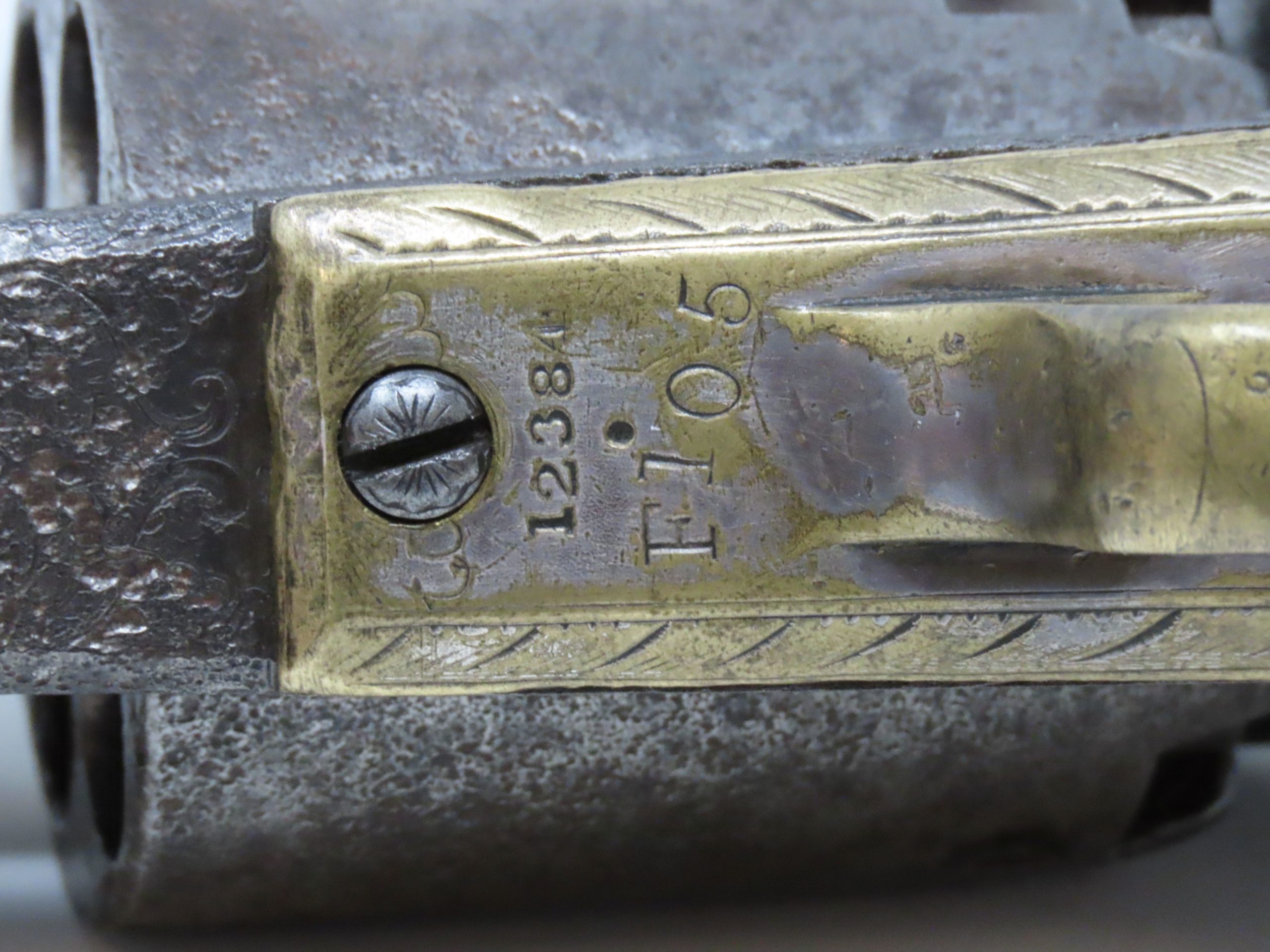 Antique Factory Engraved Colt Dragoon Revolver Donut Panel Scene F105 R ...