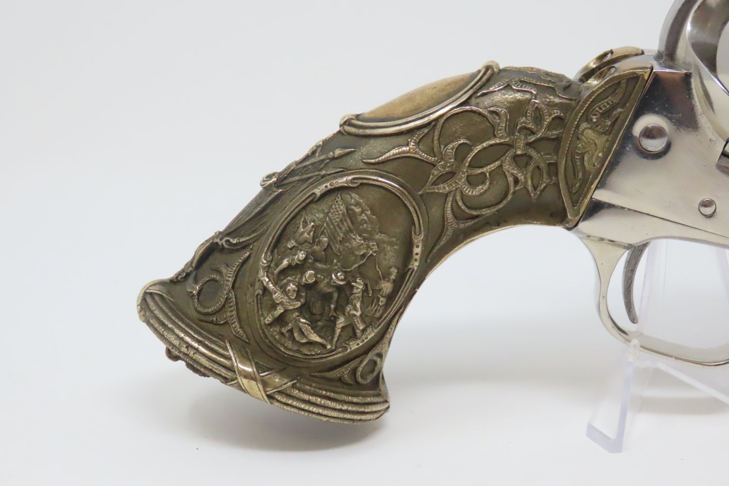 Colt First Generation Single Action Army Revolver with Tiffany Style ...