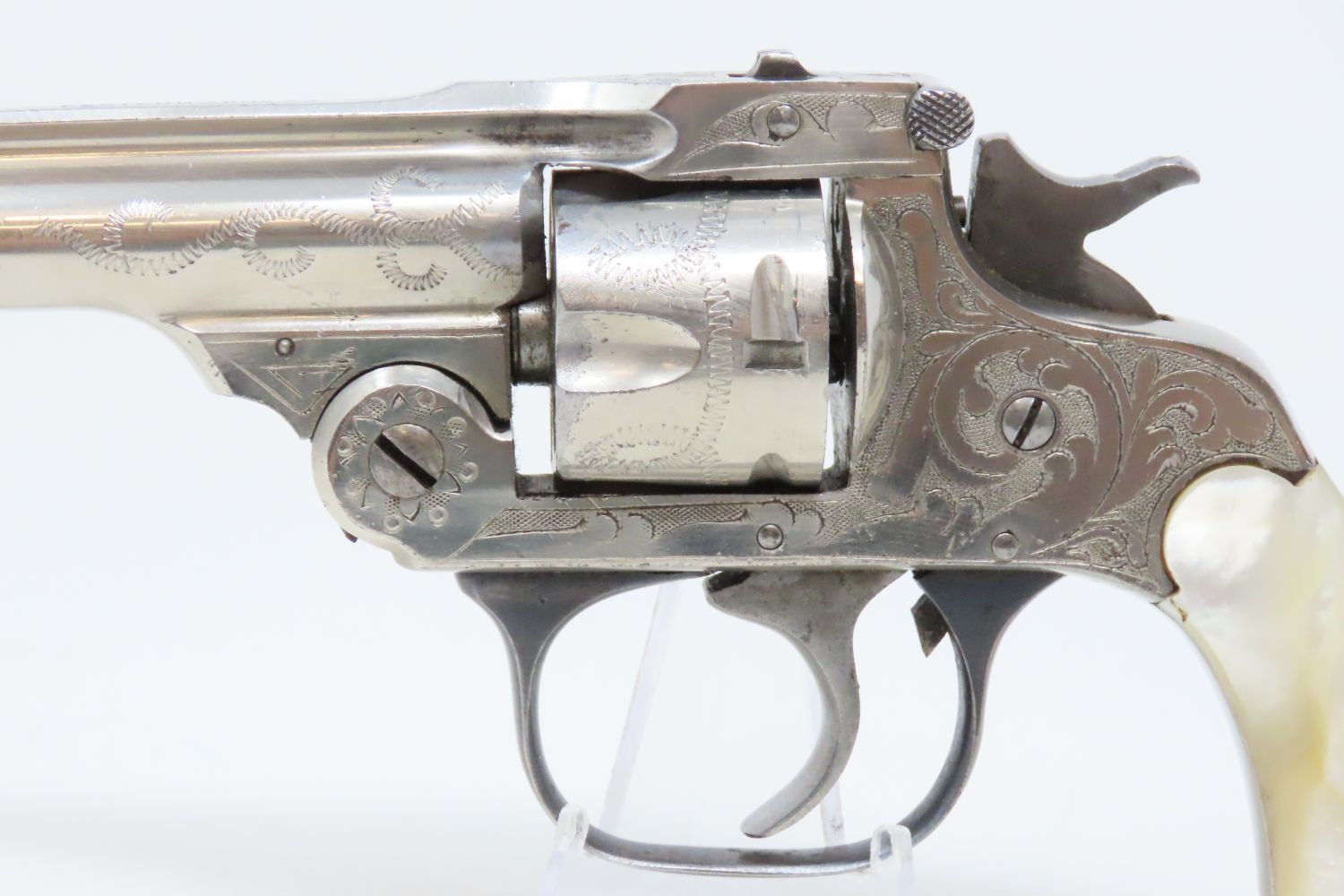 Engraved Eastern Arms Co. Top Break Revolver 10.26 C&R Antique004 ...