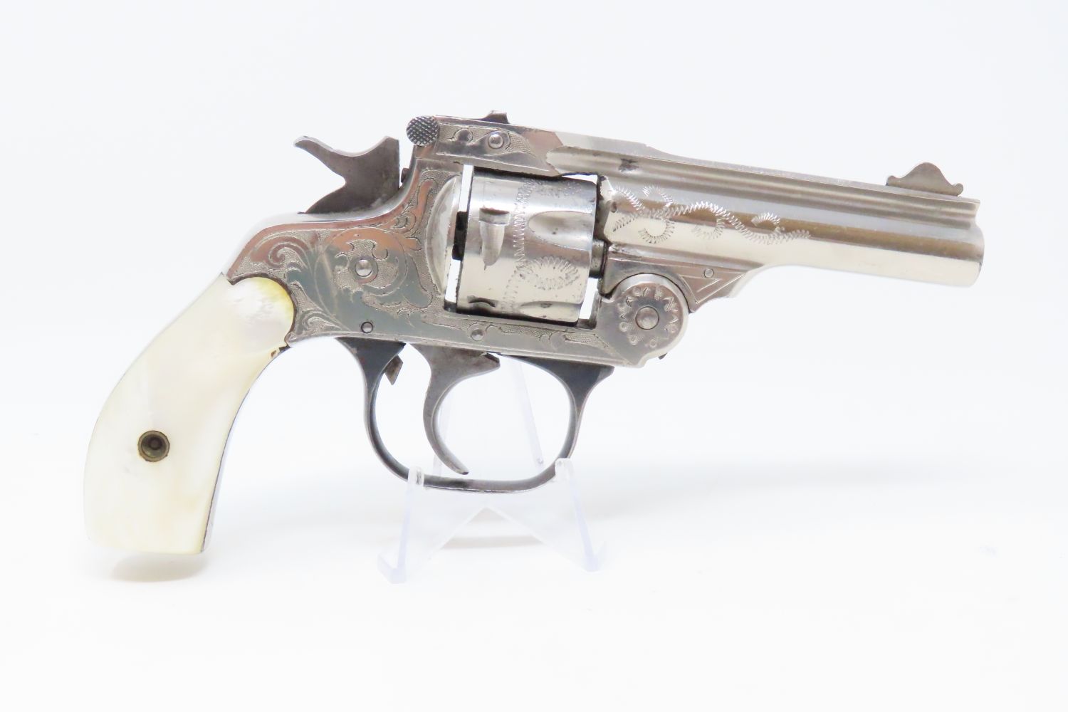 Engraved Eastern Arms Co. Top Break Revolver 10.26 C&R Antique015 ...