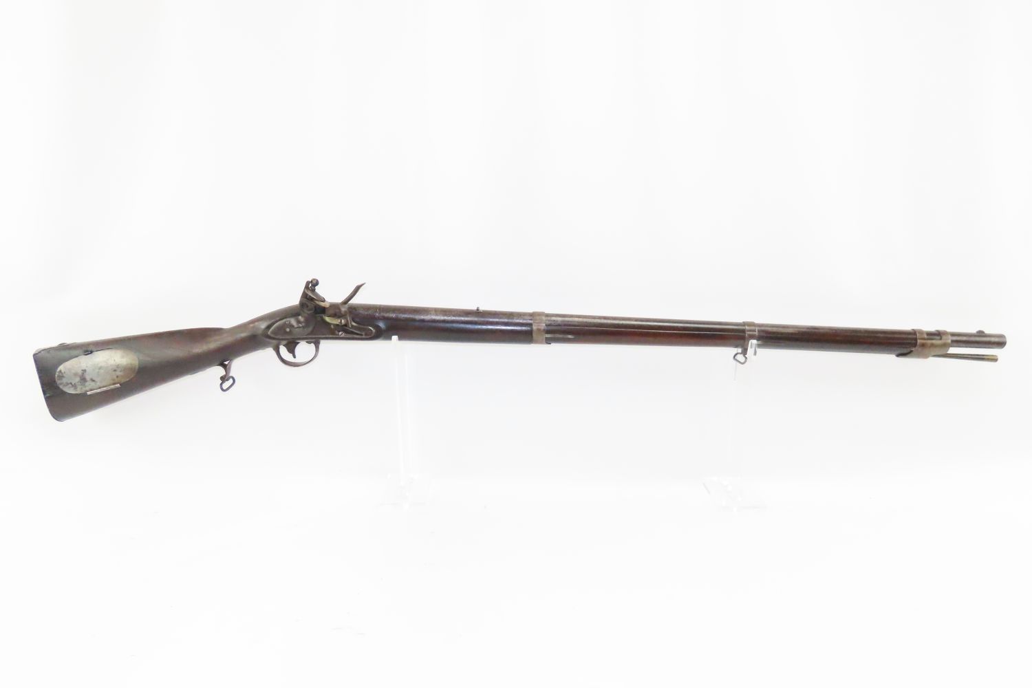 N. Starr U.S. Contract Model 1817 Flintlock Common Rifle 6.3 C&R ...