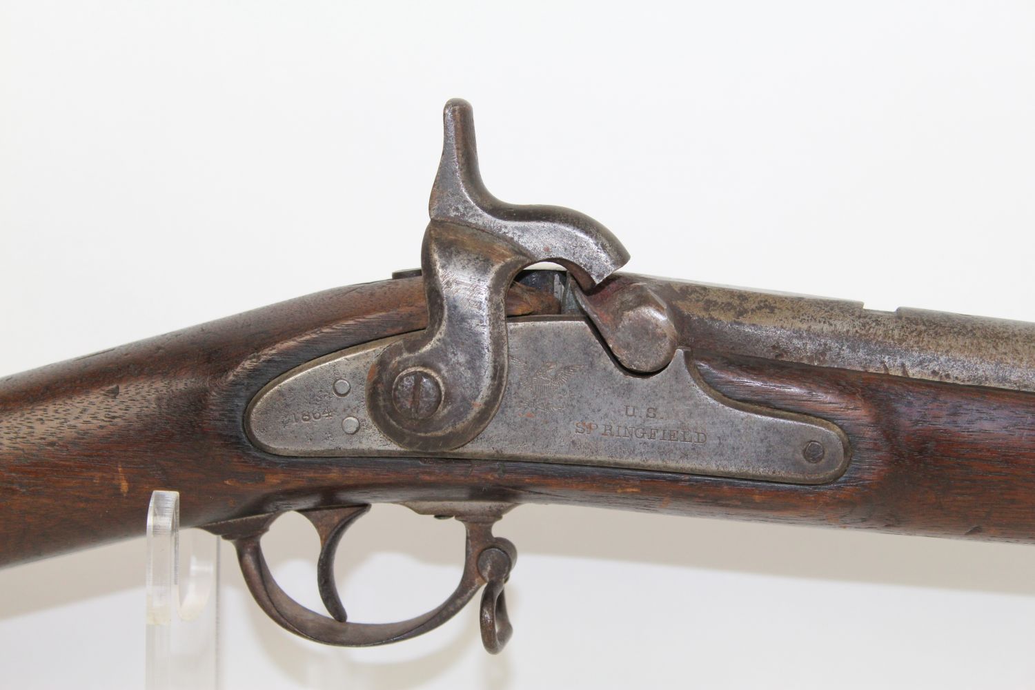 Springfield Model 1861 Percussion Rifle Musket 10.20 C&R Antique004 ...