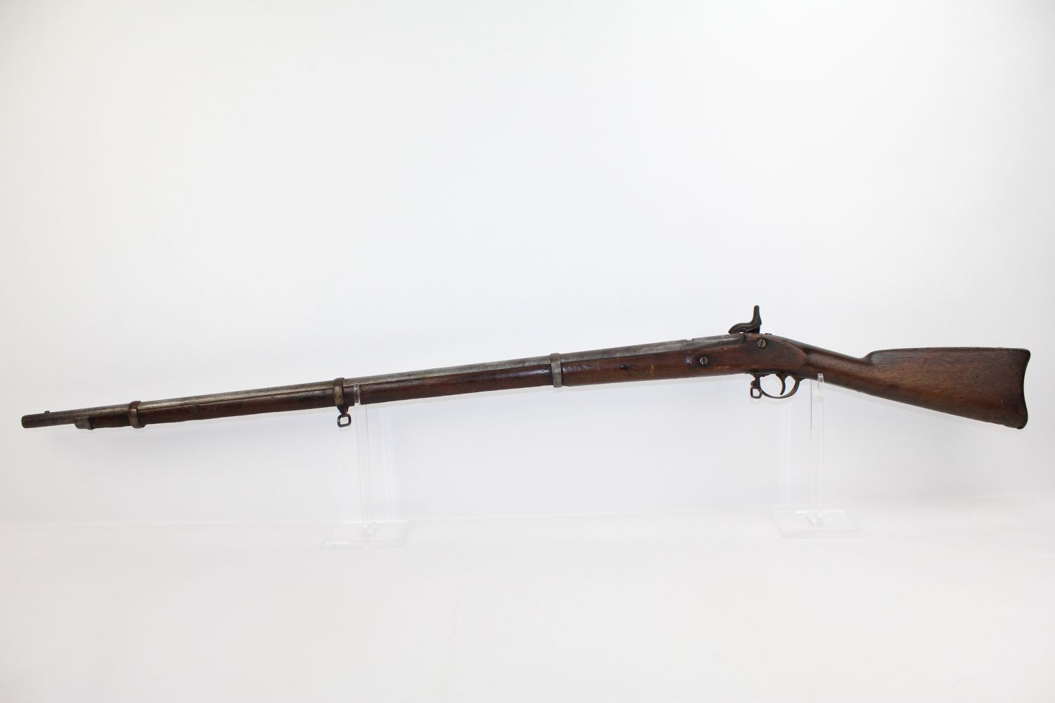 Springfield Model 1861 Percussion Rifle Musket 10.20 C&R Antique010 ...