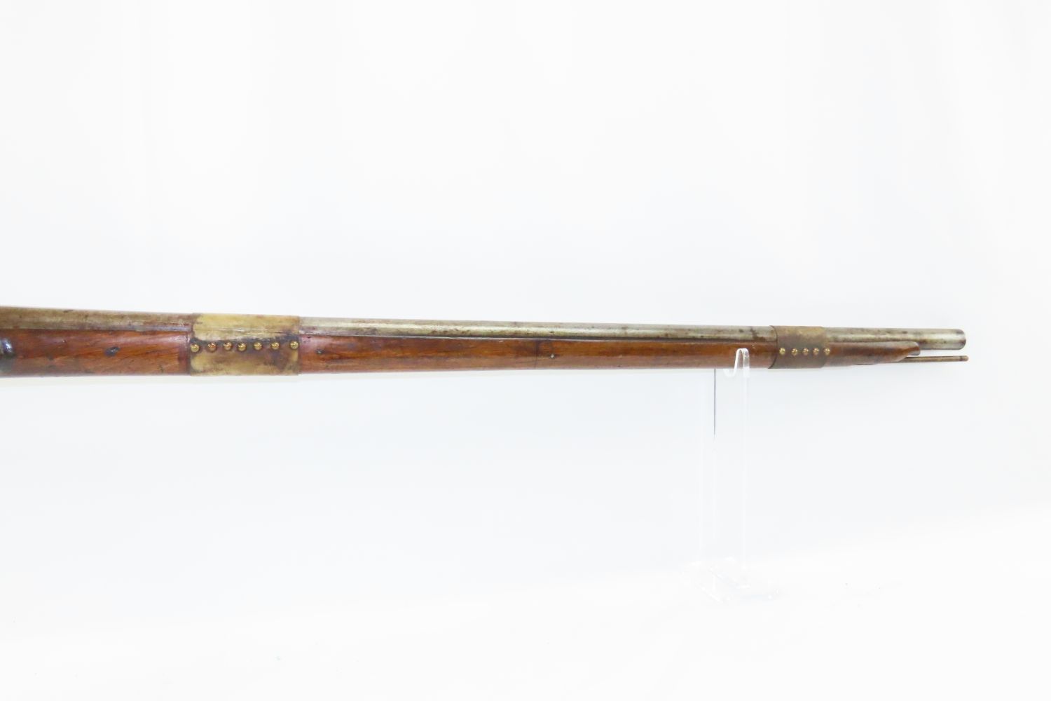 Tack Decorated Native American Style Flintlock Musket 6.3 C&R ...