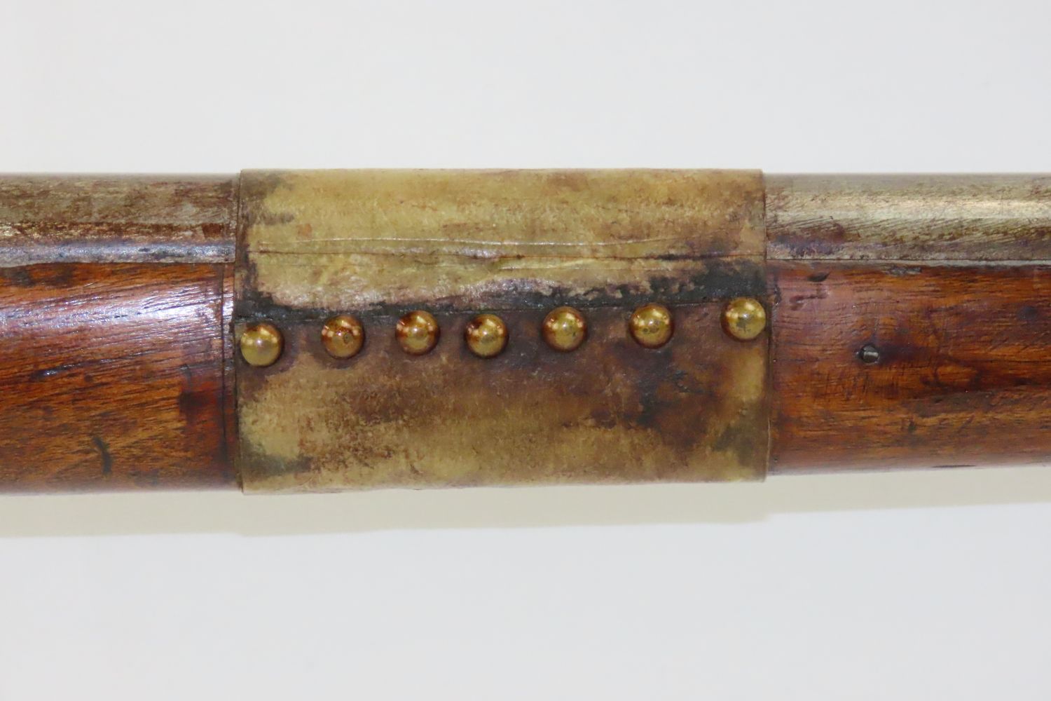 Tack Decorated Native American Style Flintlock Musket 6.3 C&R ...