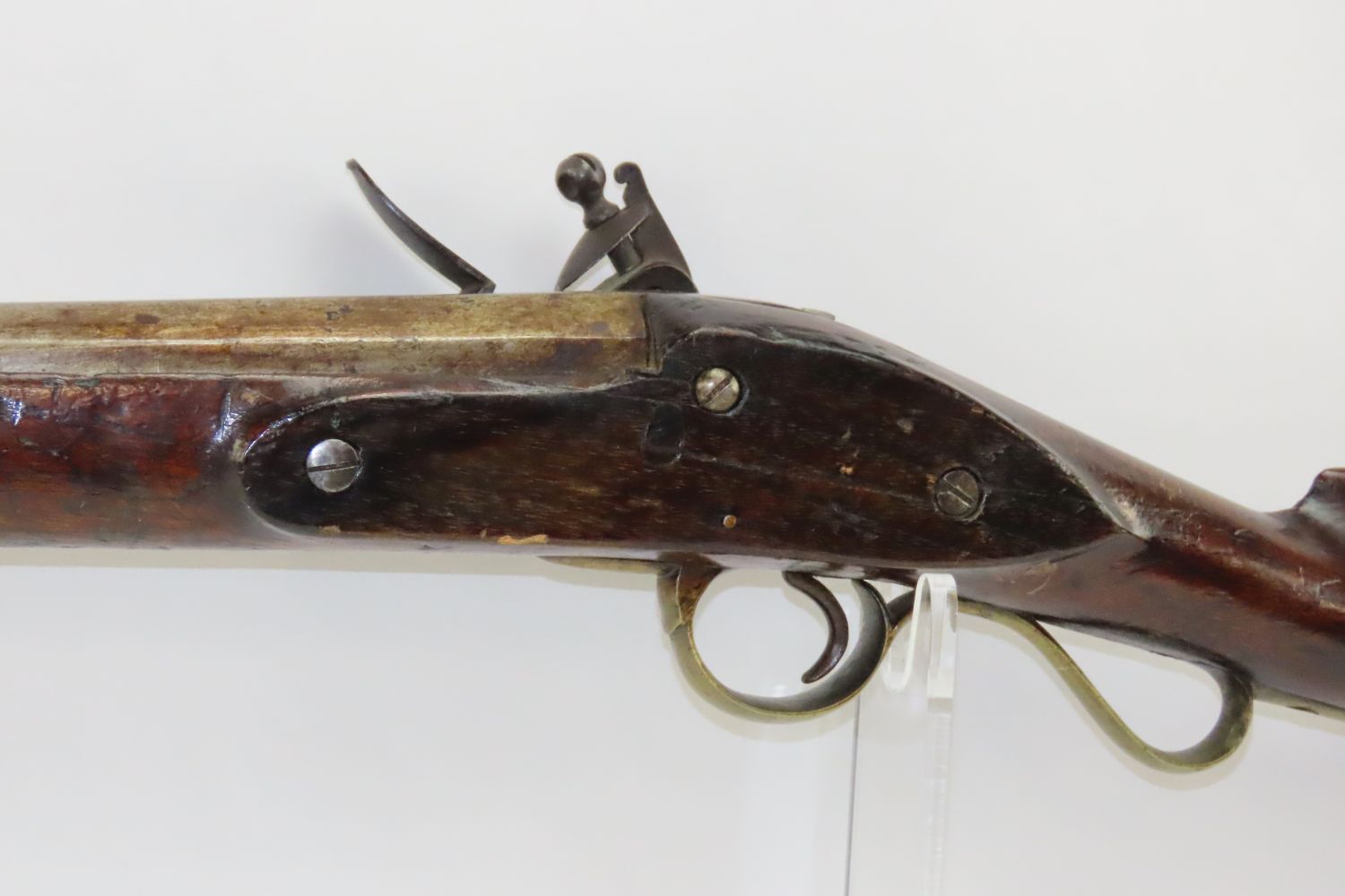 Tack Decorated Native American Style Flintlock Musket 6.3 C&R ...