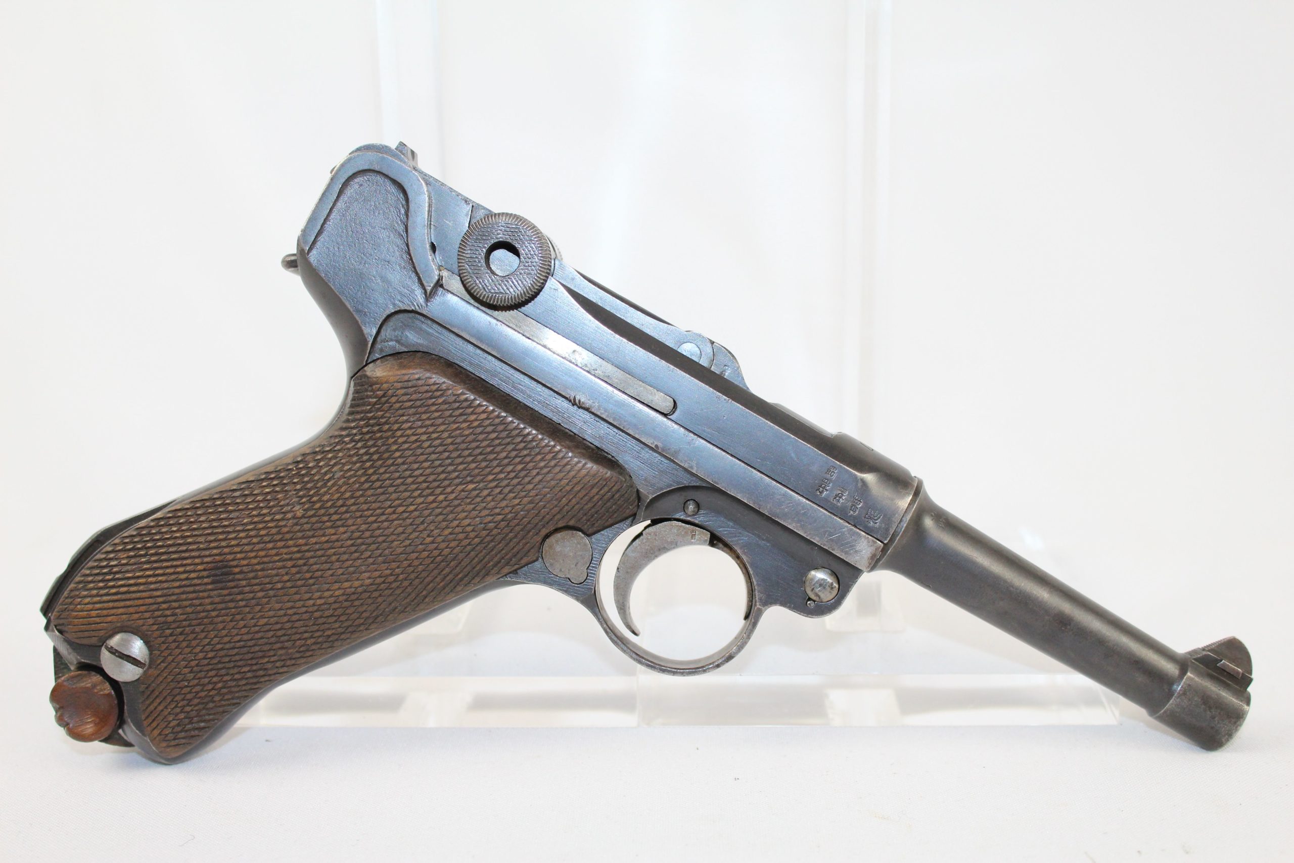 WWI World War I Erfurt Imperial German Luger P08 9mm Pistol Antique