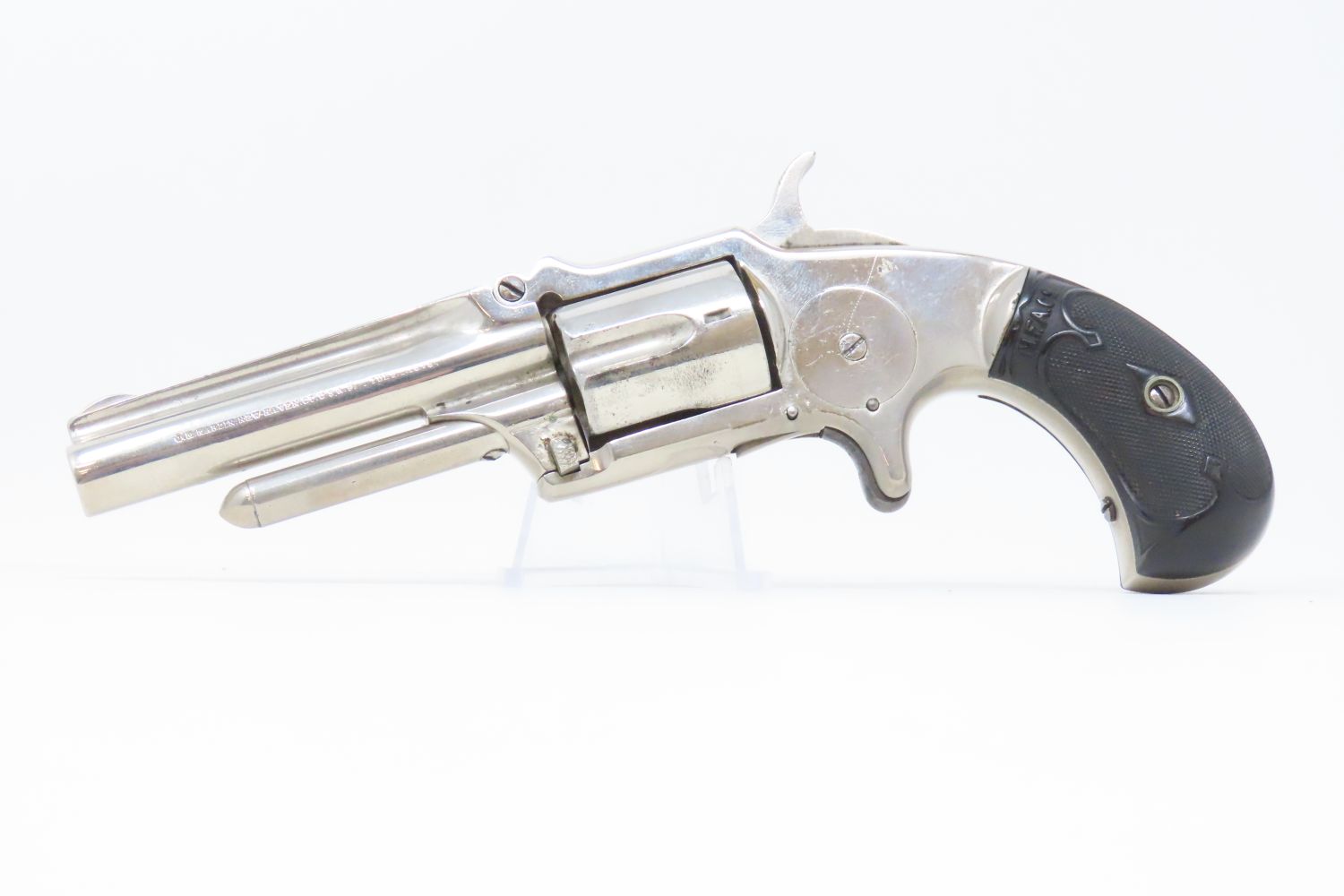 Marlin No. 32 Standard 1875 Spur Trigger Revolver 11.2 C&R Antique002 ...