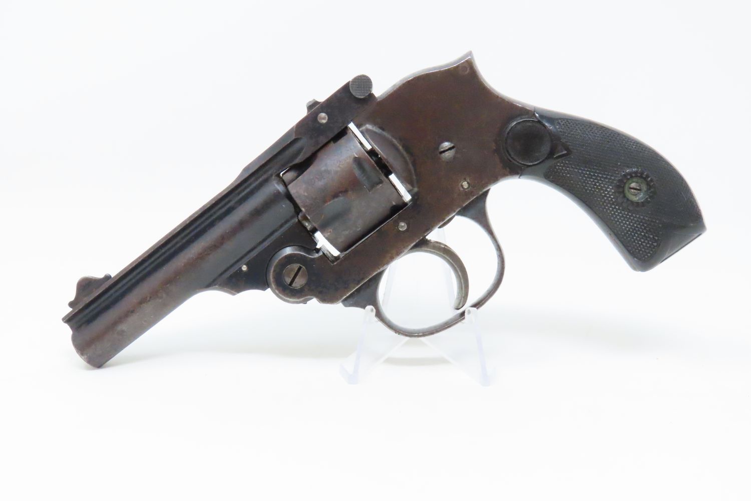 Meriden Arms Co. Top Break Hammerless Revolver 10.26 C&R Antique002 ...