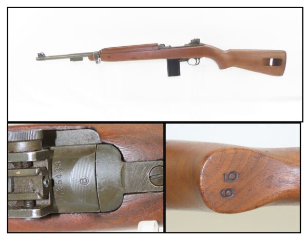 WORLD WAR II Era US UNDERWOOD M1 Carbine .30 Caliber Light TROOP Rifle ...