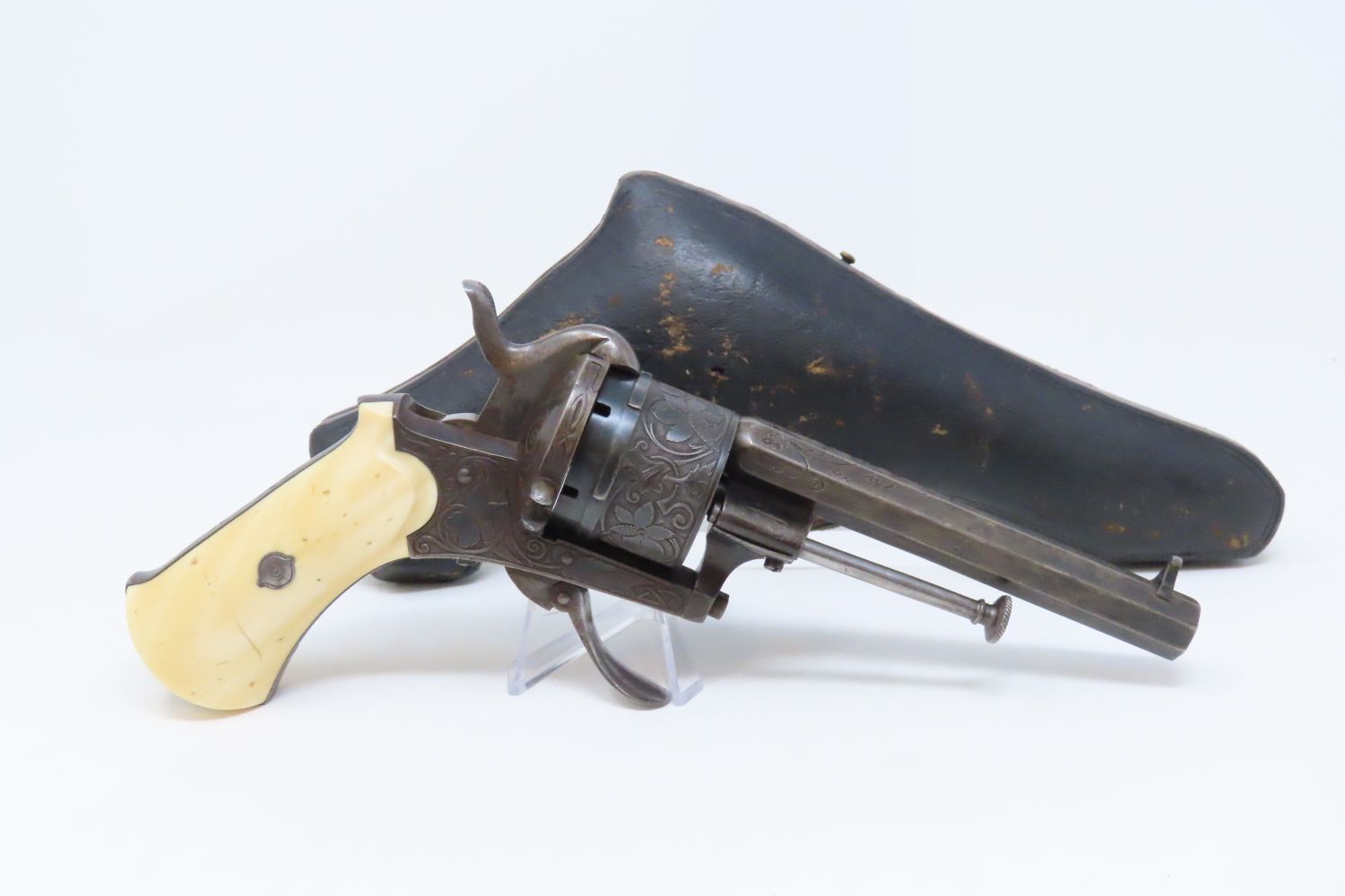 Belgian Folding Trigger Pinfire Revolver 11.3 C&R Antique003 | Ancestry ...