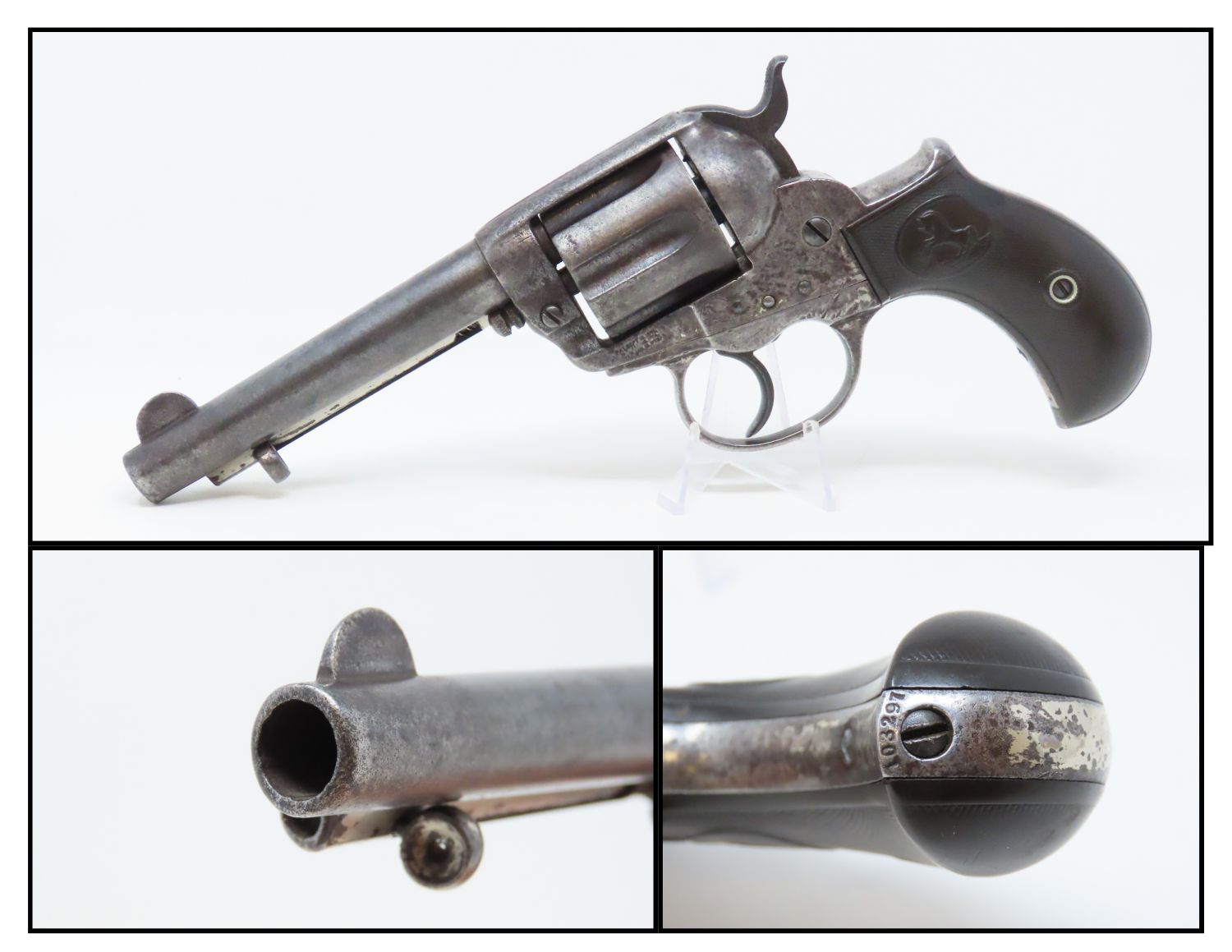 Colt Model 1877 Thunderer Revolver 11.10 C&R Antique001 | Ancestry Guns