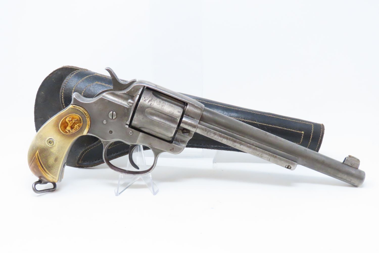 Colt Model 1878 Double Action Revolver with Holster 12.9 C&R Antique ...