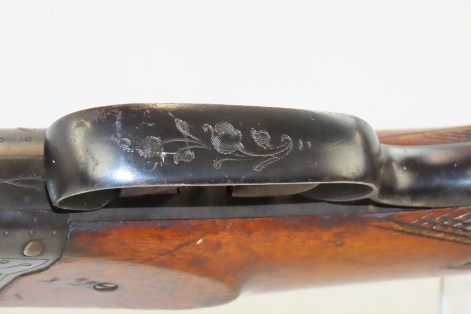Engraved German Single Shot Rifle 10.22 C&R Antique008 | Ancestry Guns
