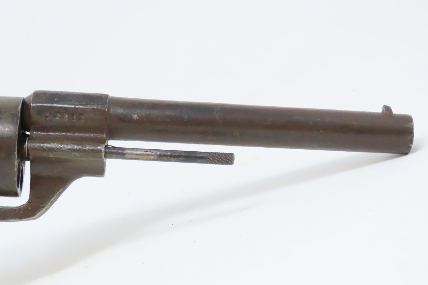 Lefaucheux Model 1854 Pattern Single Action Revolver 12.14 C&R Antique ...