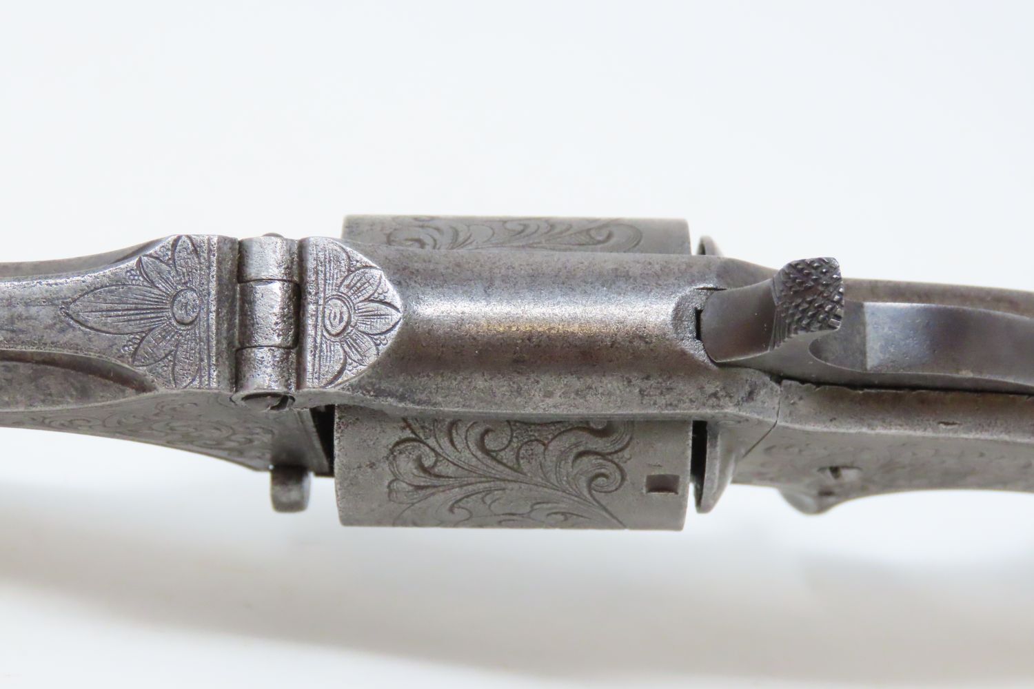 Smith & Wesson Model 1 Half First Issue Revolver with Pearl Grips 11.5 ...