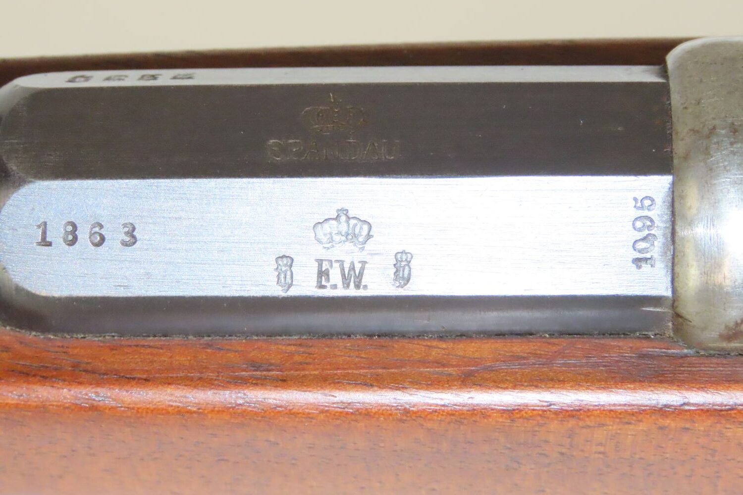 Spandau Arsenal Mauser Model 71 84 Bolt Action Rifle 11.18 C&R Antique ...