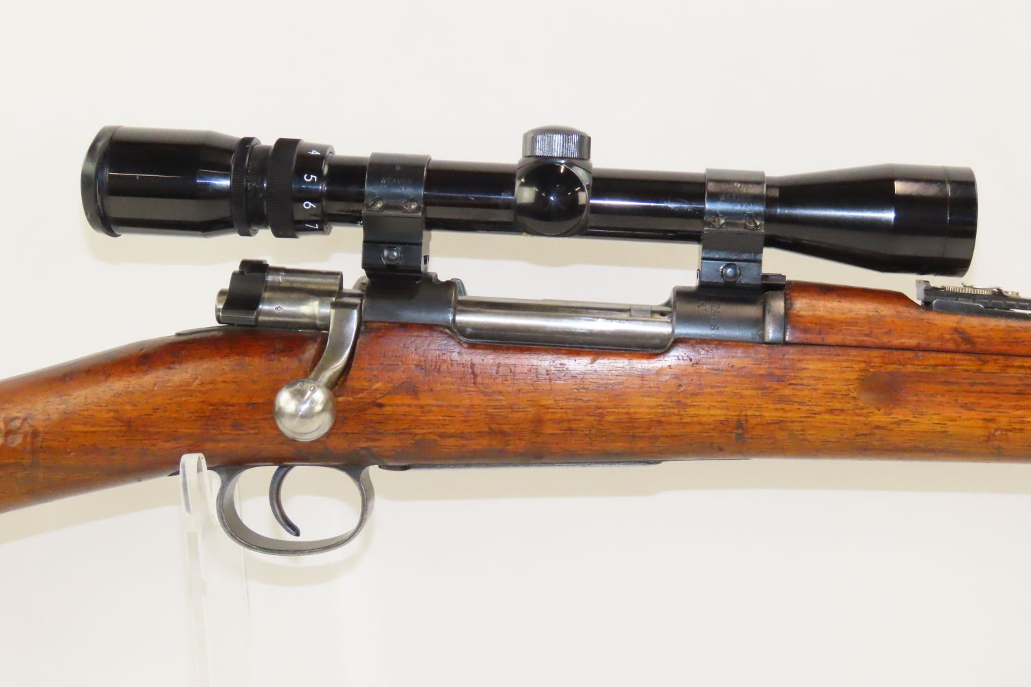 Swedish Carl Gustaf Model 1896 Mauser Rifle with Scope 11.12 C&R ...