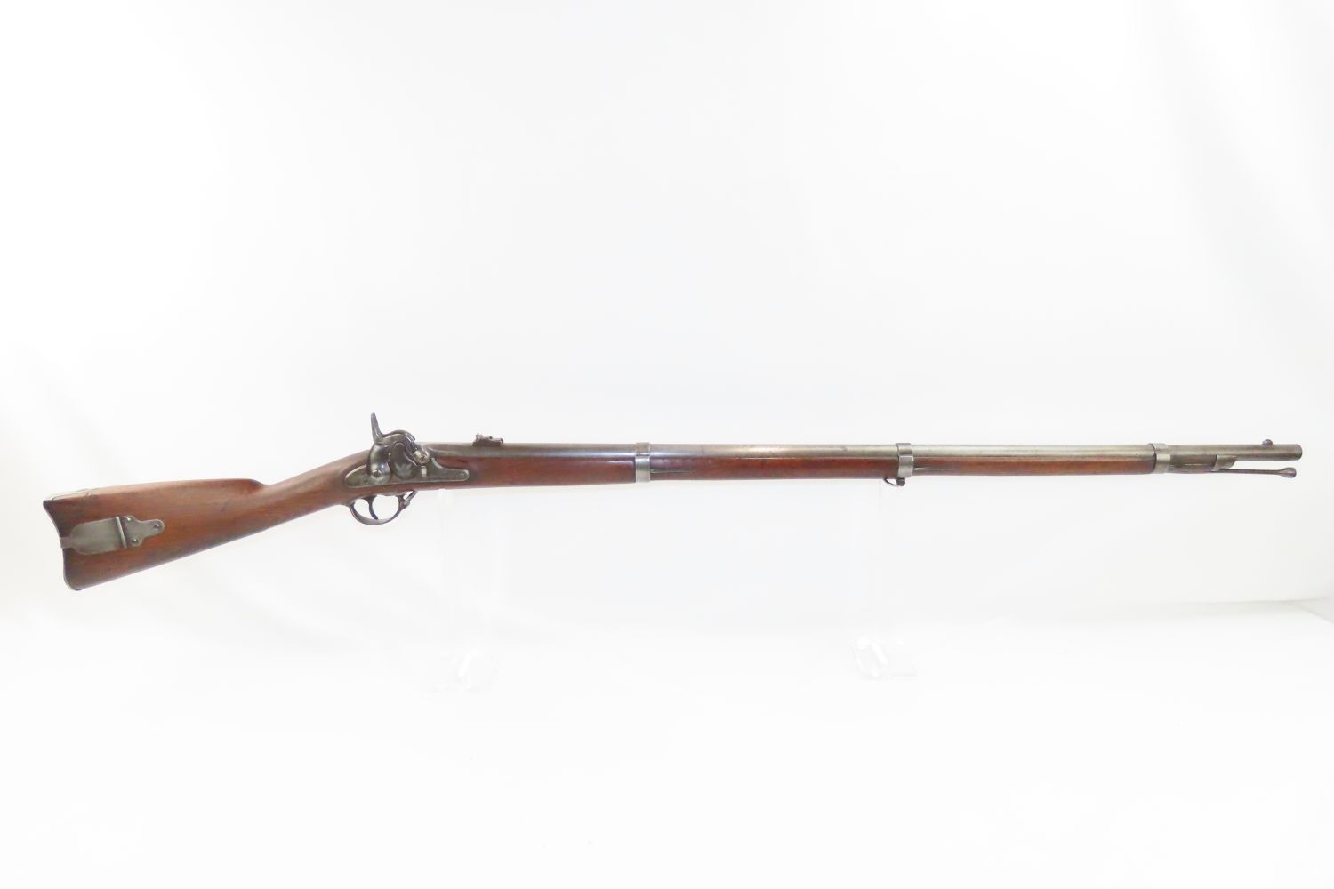 U.S. Springfield Model 1855 Percussion Rifle Musket 12.3 C&R Antique ...