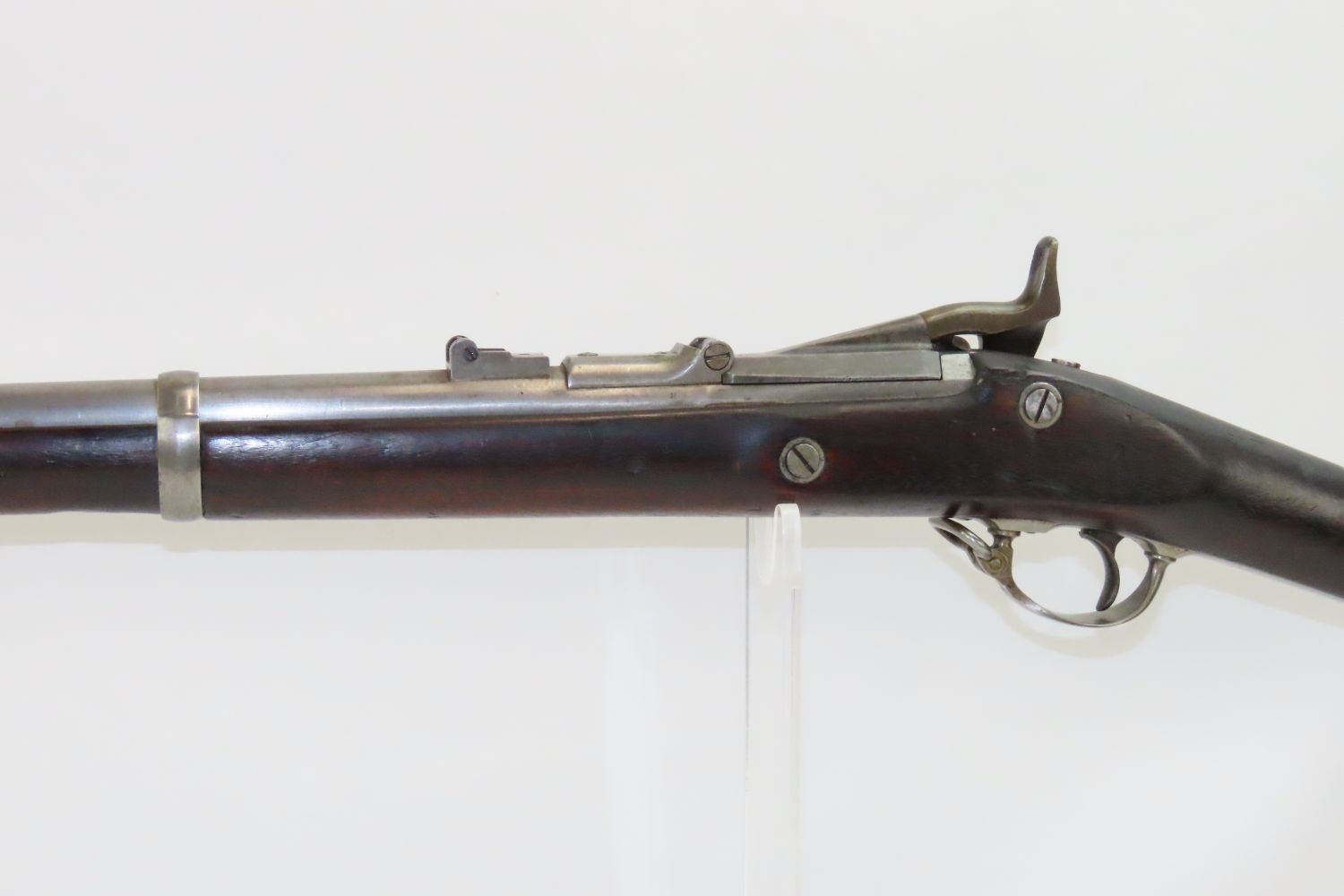 U.S. Springfield Model 1866 Allin Conversion Trapdoor Rifle 11.18 C&R ...