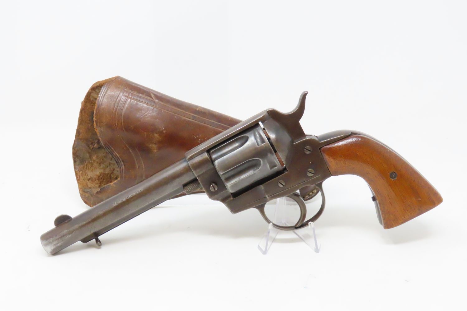 Belgian Texas Ranger Revolver with Holster 12.29 C&R Antique 003 ...