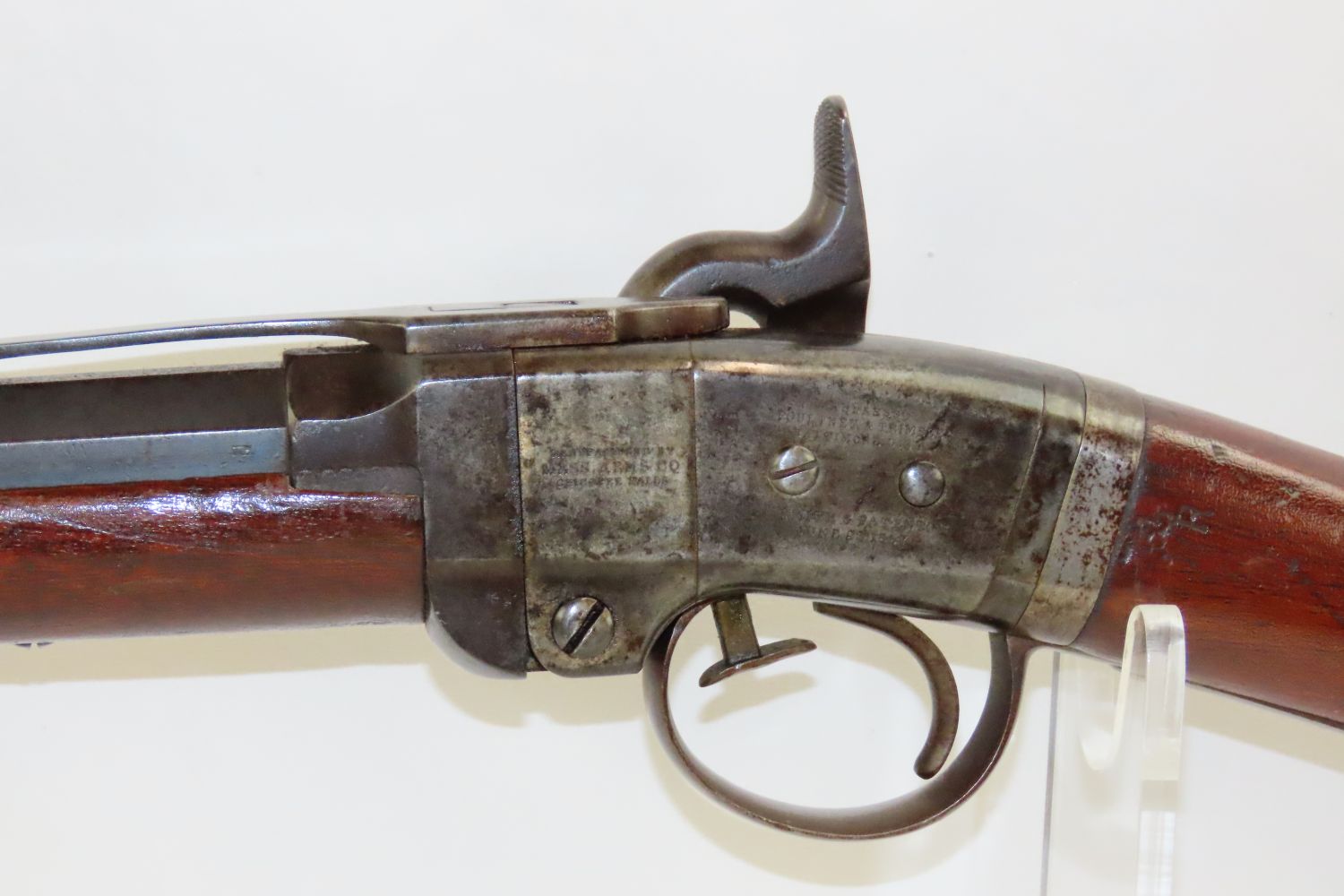 Civil War Massachusetts Arms Co. Smith Patent Breech Loading Percussion Carbine 1.7.21 C&R ...