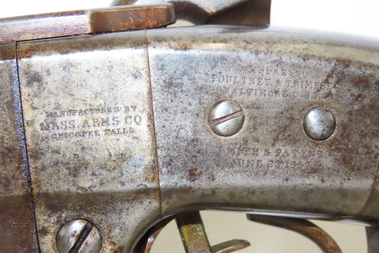 Civil War Massachusetts Arms Co. Smith Patent Breech Loading Percussion ...