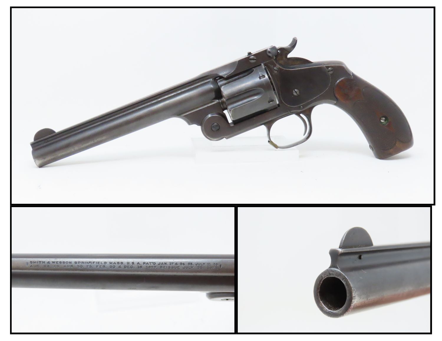 Documented Smith & Wesson New Model Revolver 12.8 C&R Antique 001 ...