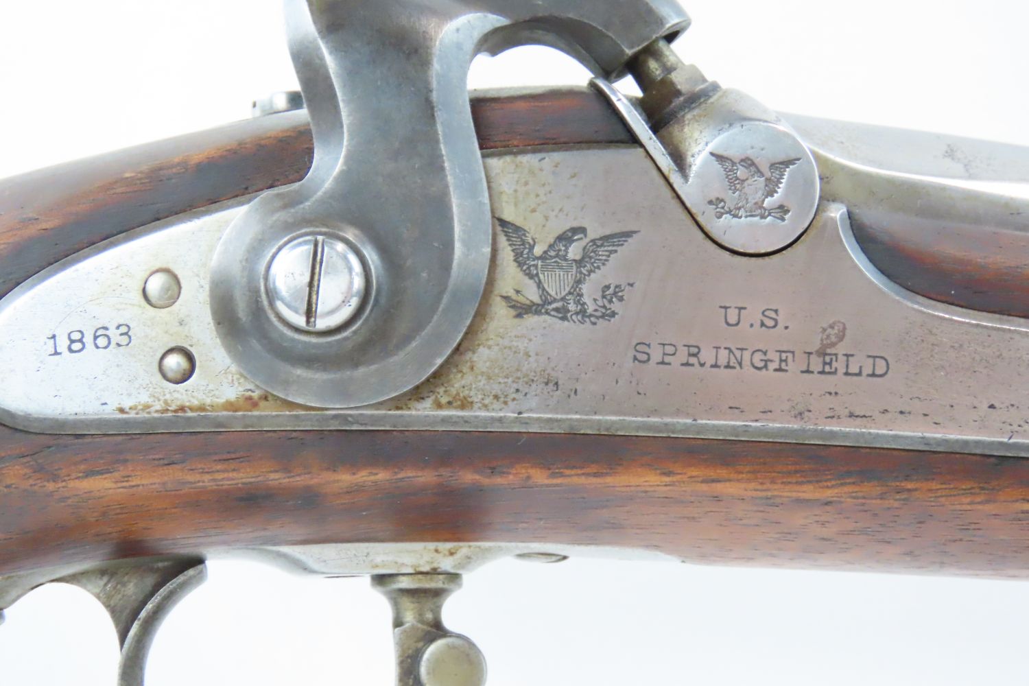 Springfield Model 1863 Rifle Musket 1.7.21 C&R Antique 006 | Ancestry Guns