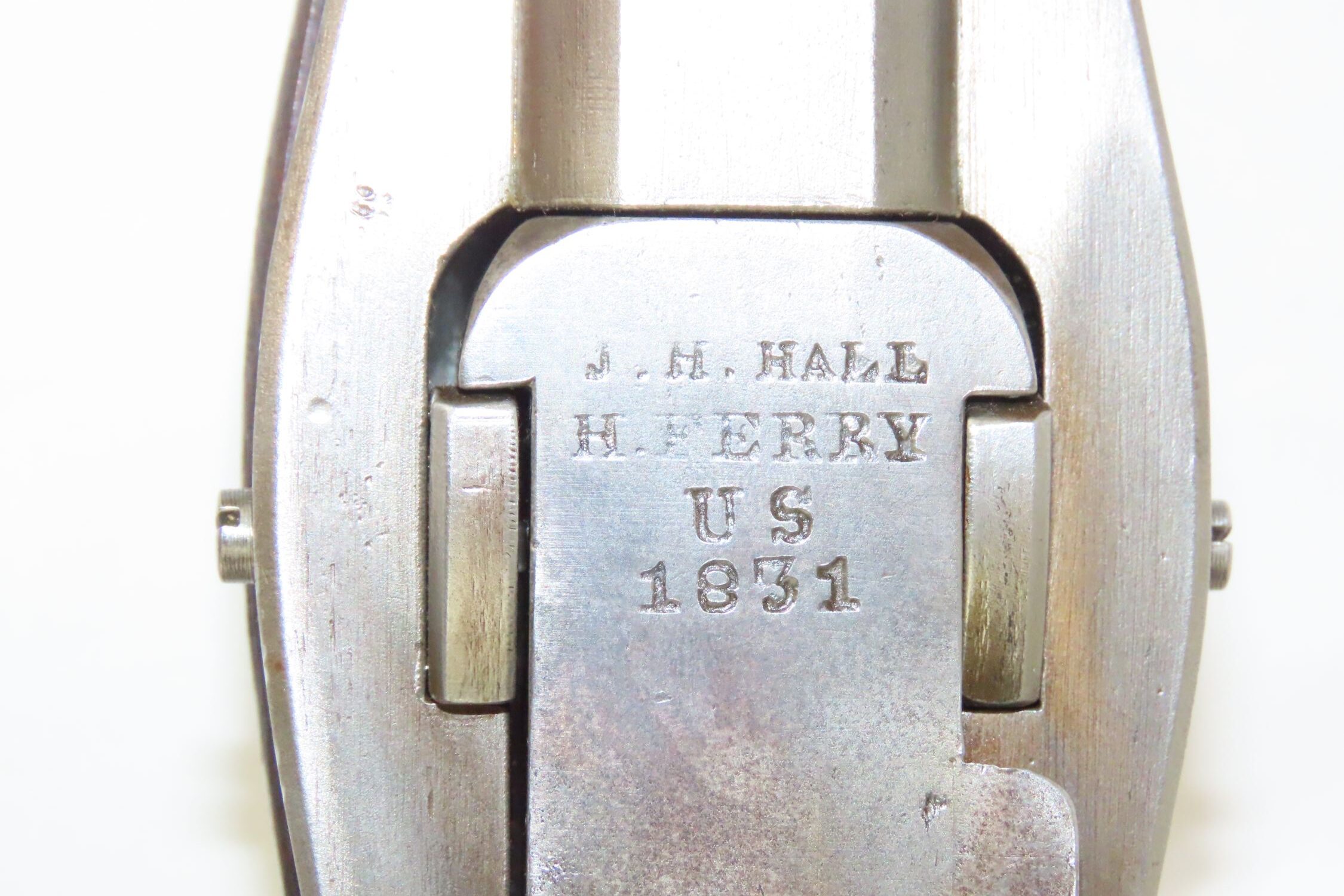 U.S. Harpers Ferry Model 1819 Hall Breech Loading Percussion Conversion ...