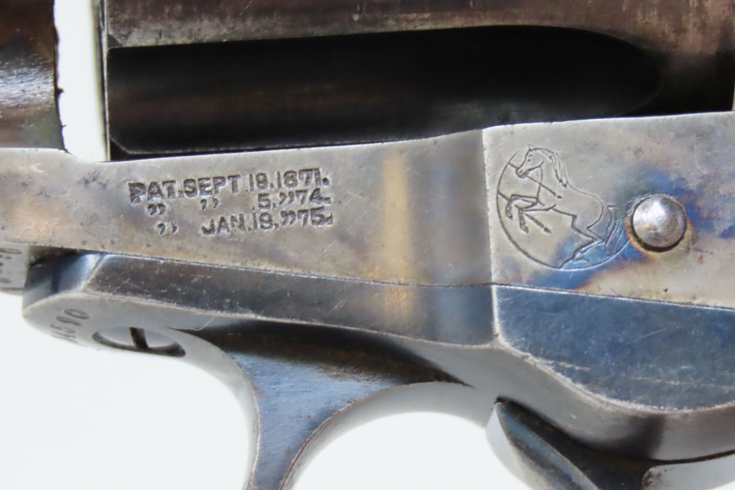 Colt Model 1877 LIghtning Double Acton Revolver 12.17 C&R Antique 007 ...