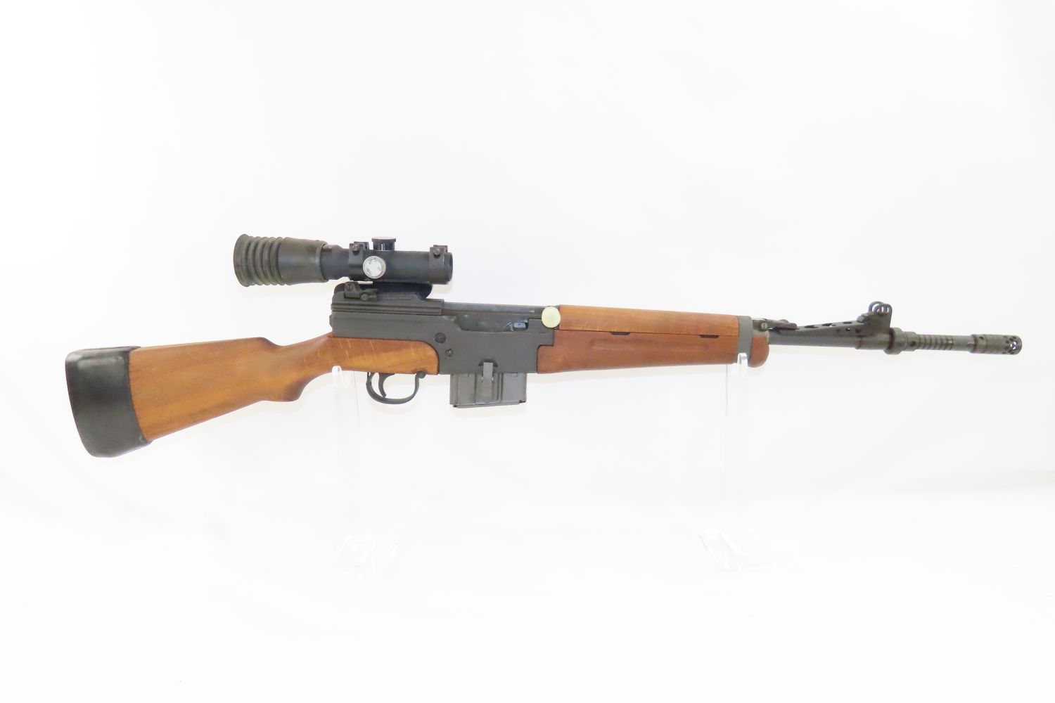 French MAS Model 49 56 Semi Automatic Rifle with Sniper Scope 12.28 C&R ...