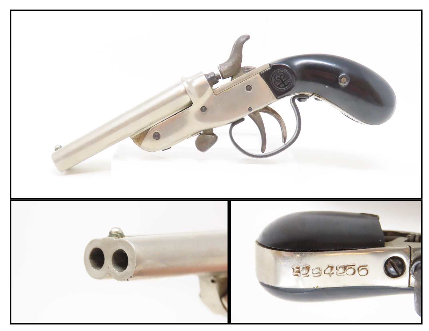 Rossi Garrucha .,22 Double Barrel Pistol 3.9.21 C&R Antique 001 ...
