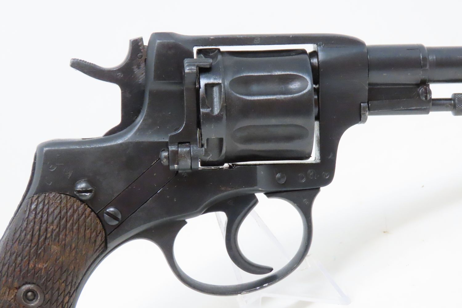 Soviet Nagant Model 1895 Double Action Revolver with Holster 12.29 C&R ...