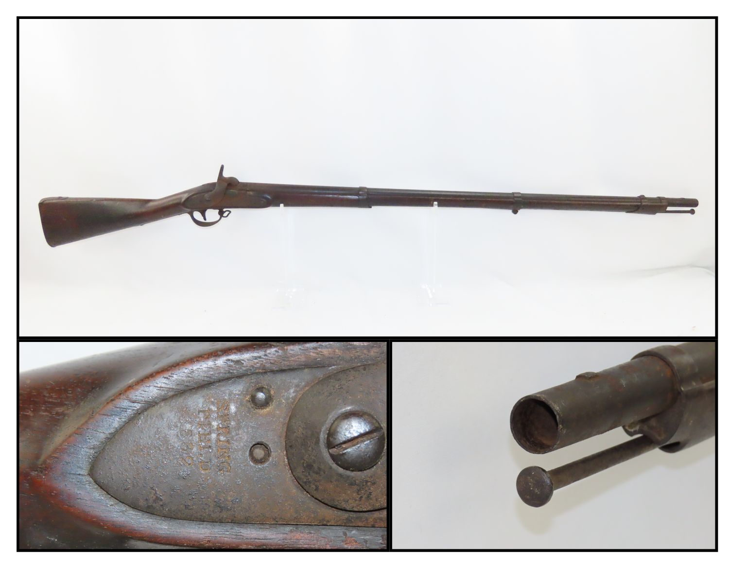 U.S. Springfield Model 1816 Percussion Conversion Musket 3.9.21 C&R ...