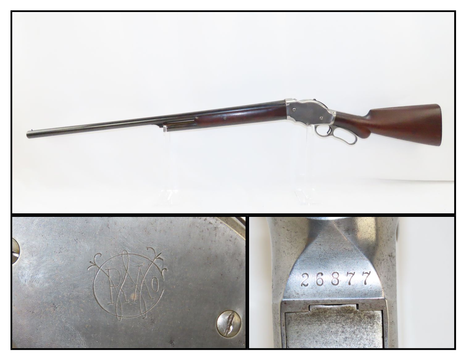 Winchester Model 1887 Lever Action Shotgun 3.3.21 C&R Antique 001 ...