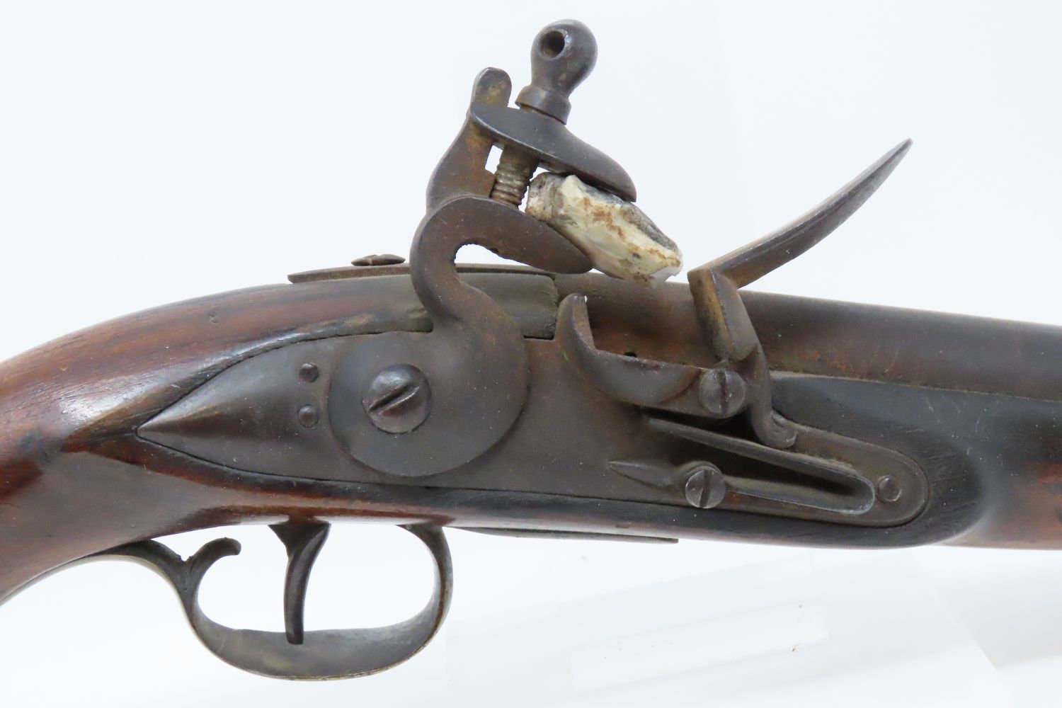 Belgian Flintlock Pistol 4.5.21 C&R Antique 004 | Ancestry Guns