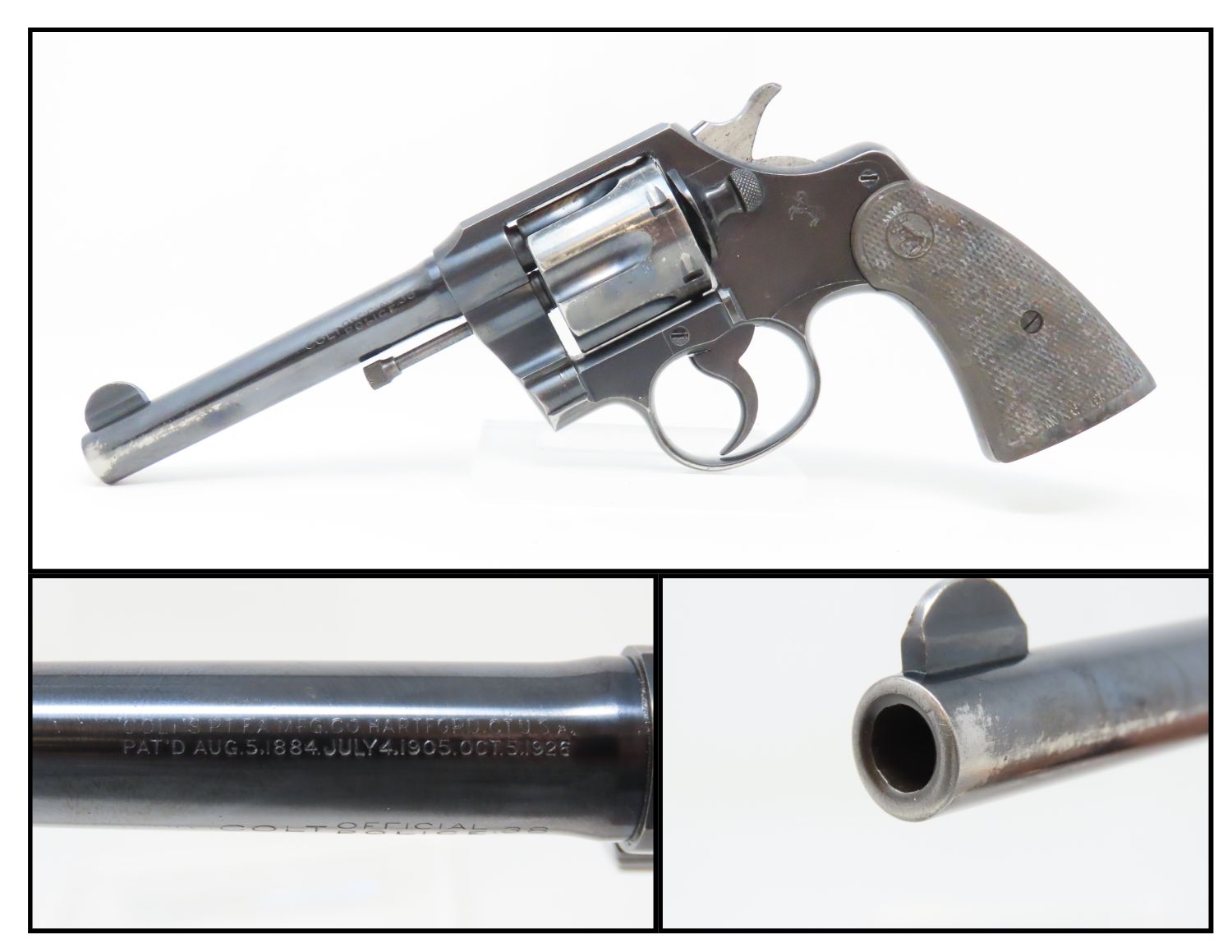 Colt Official Police Revolver 3.16.21 C&R Antique 001 | Ancestry Guns
