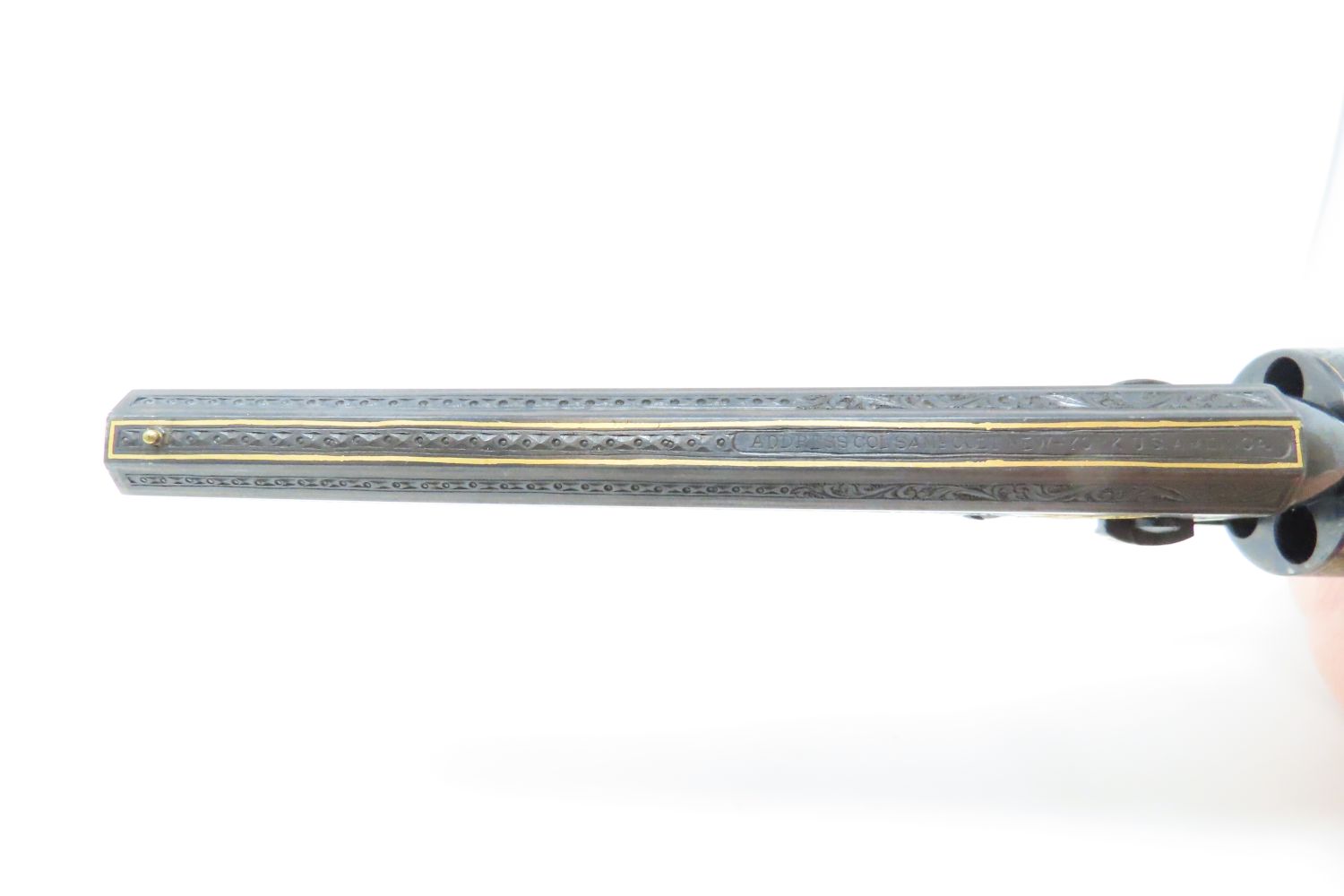 Floyd E. Warren Engraved and Gold Inlaid Colt Model 1849 Pocket ...