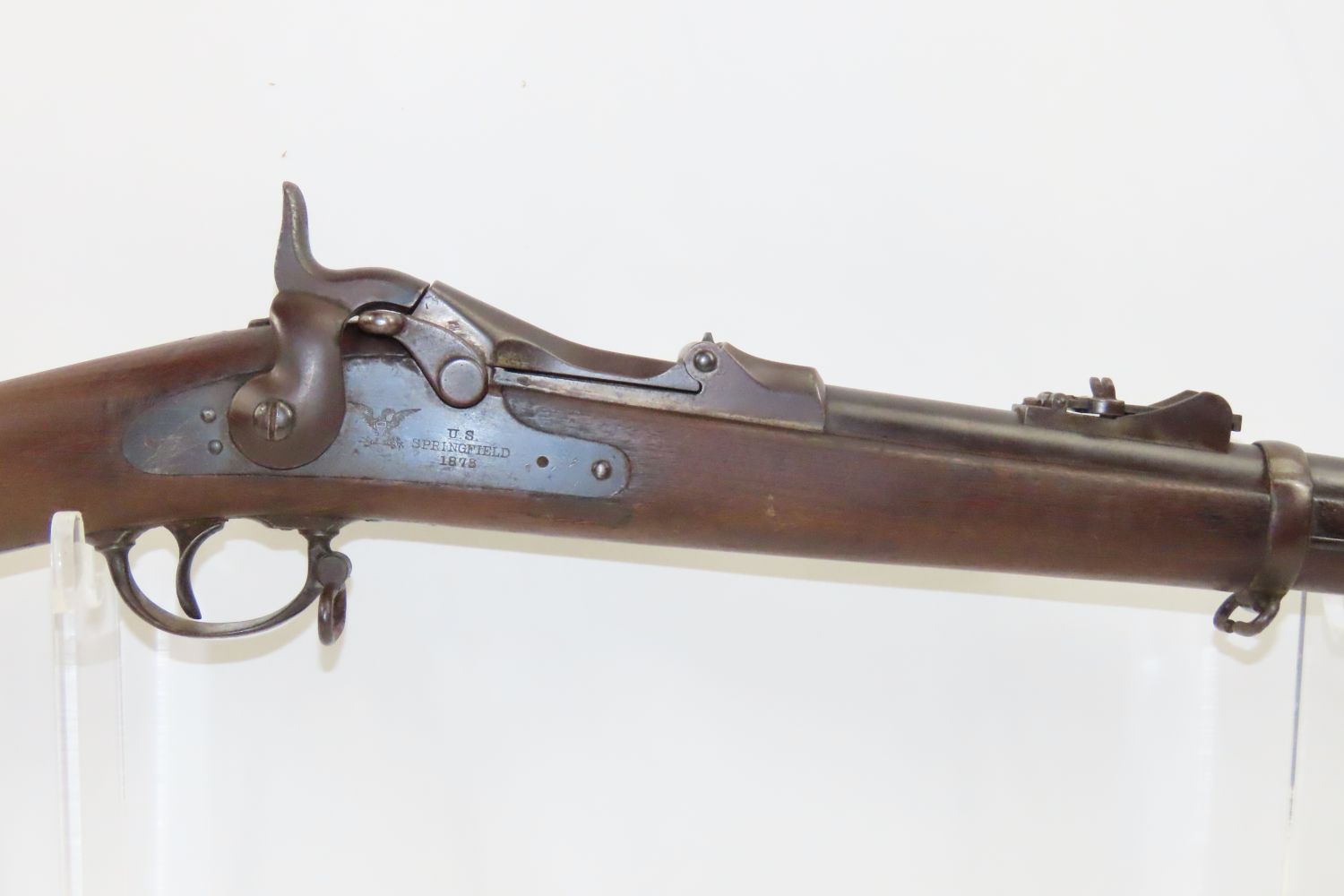Springfield Model 1879 Trapdoor Rifle With Bayonet 4.15.21 C&R Antique ...