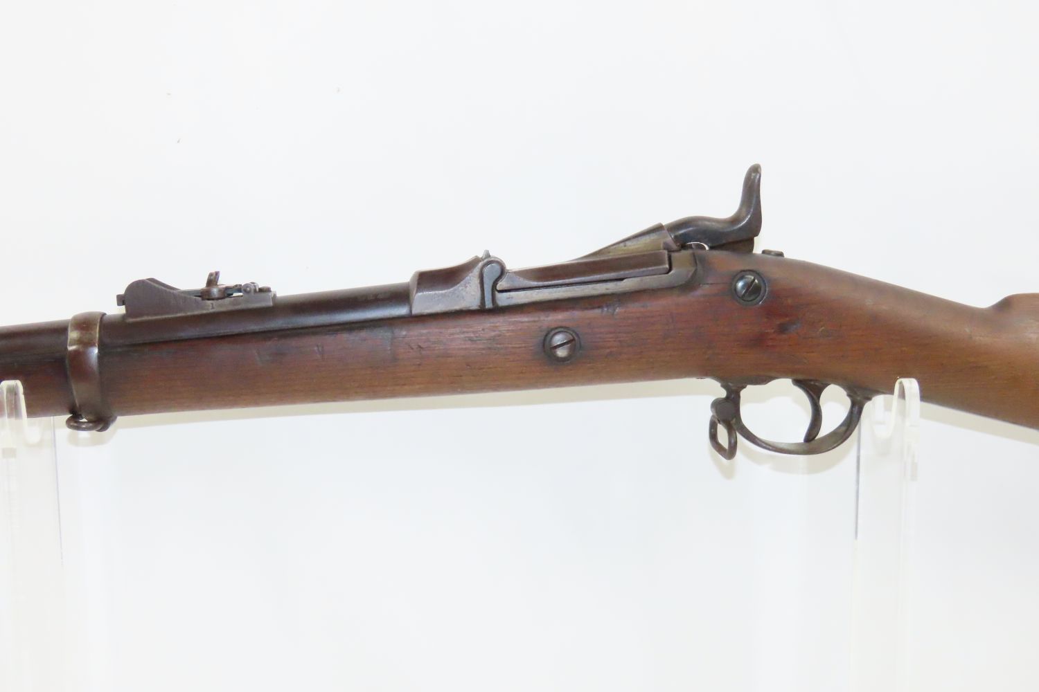 Springfield Model 1879 Trapdoor Rifle With Bayonet 4.15.21 C&R Antique ...
