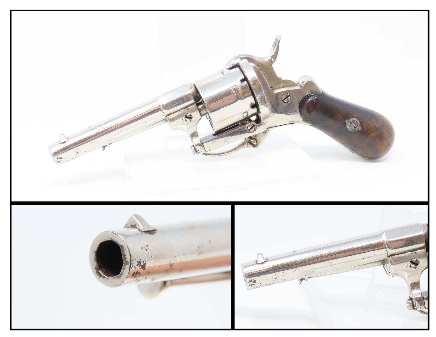 Belgian Folding Trigger Revolver 4.29.21 C&R Antique 001 | Ancestry Guns