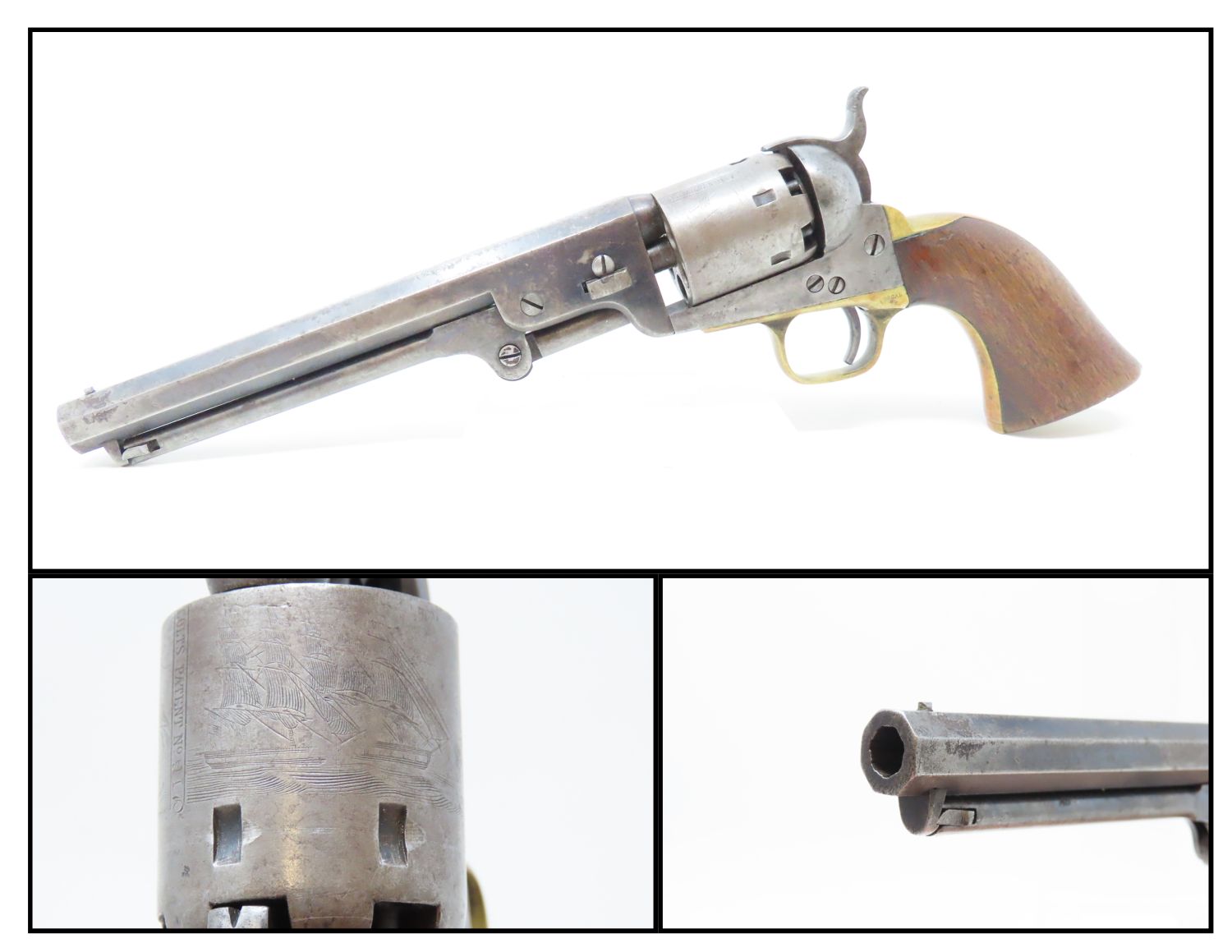 Colt Model 1851 Navy Revolver 5.3.21 C&R Antique 001 | Ancestry Guns