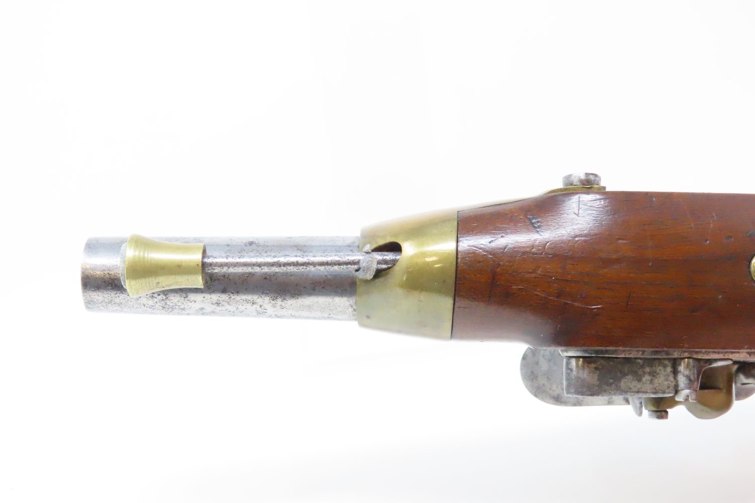 French Mle 1822 Flintlock Pistol 4.2.21 C&R Antique 010 | Ancestry Guns