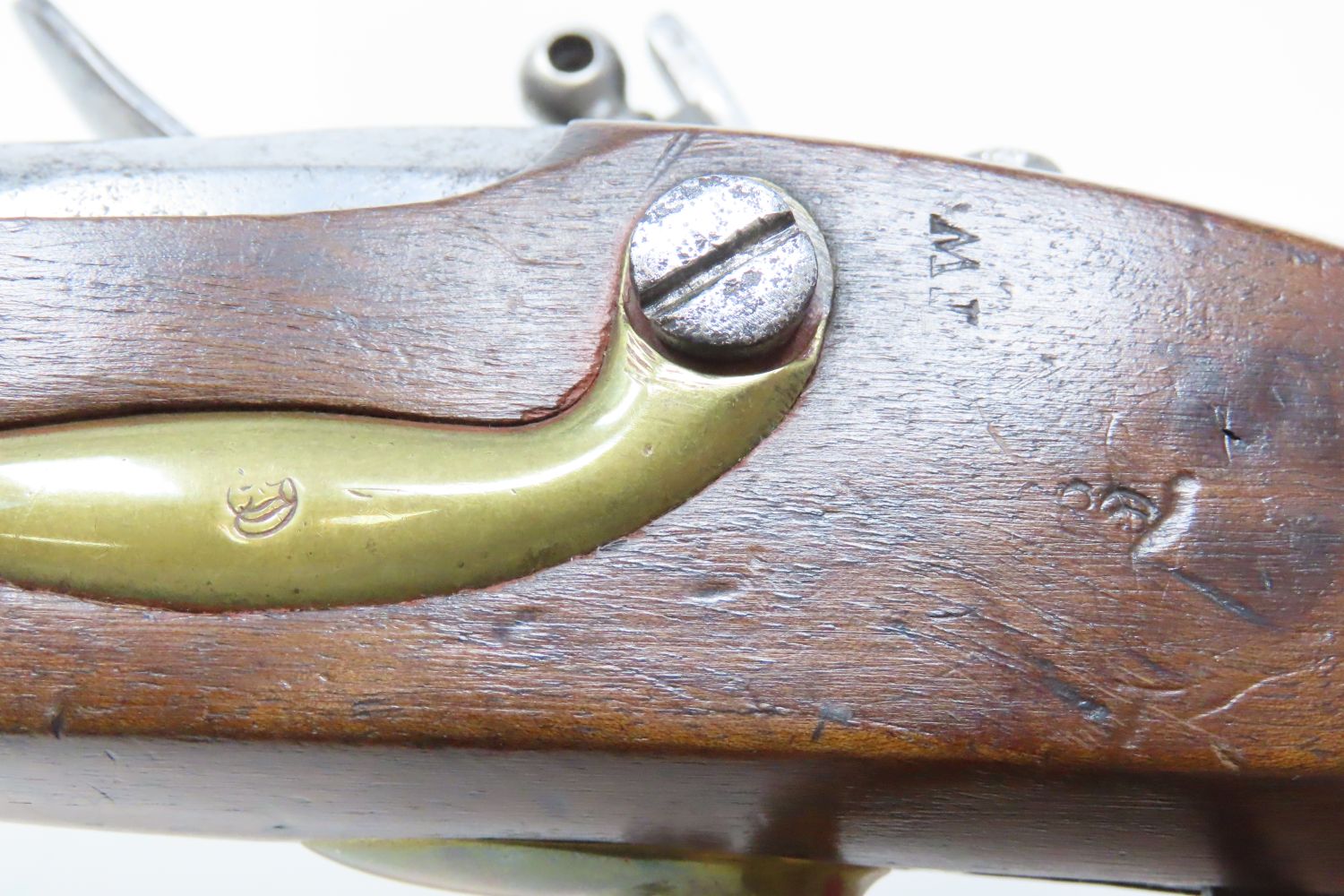 French Mle 1822 Flintlock Pistol 4.2.21 C&R Antique 014 | Ancestry Guns