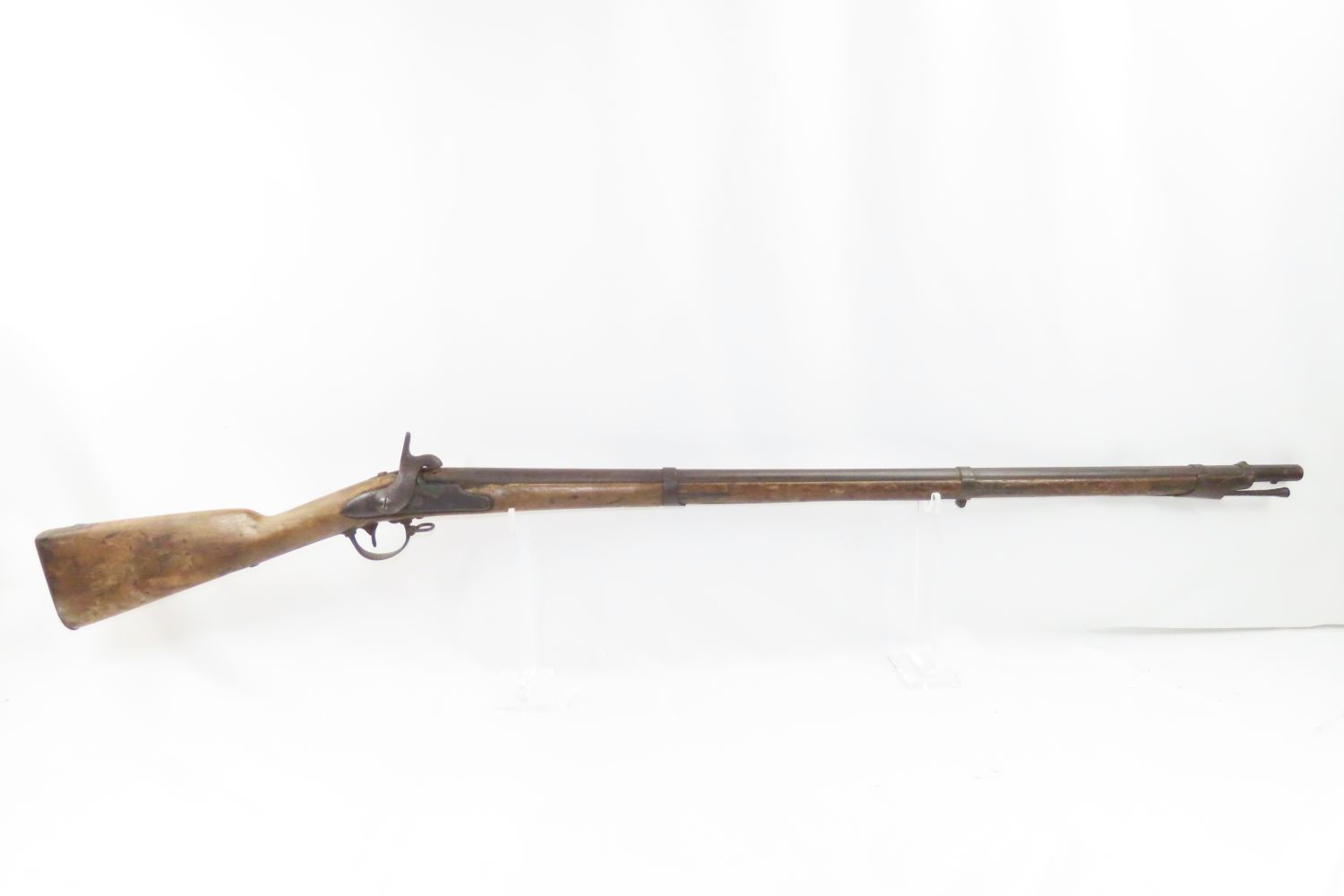 Springfield Model 1840 Conversion Musket 4.23.21 C&R Antique 002 ...