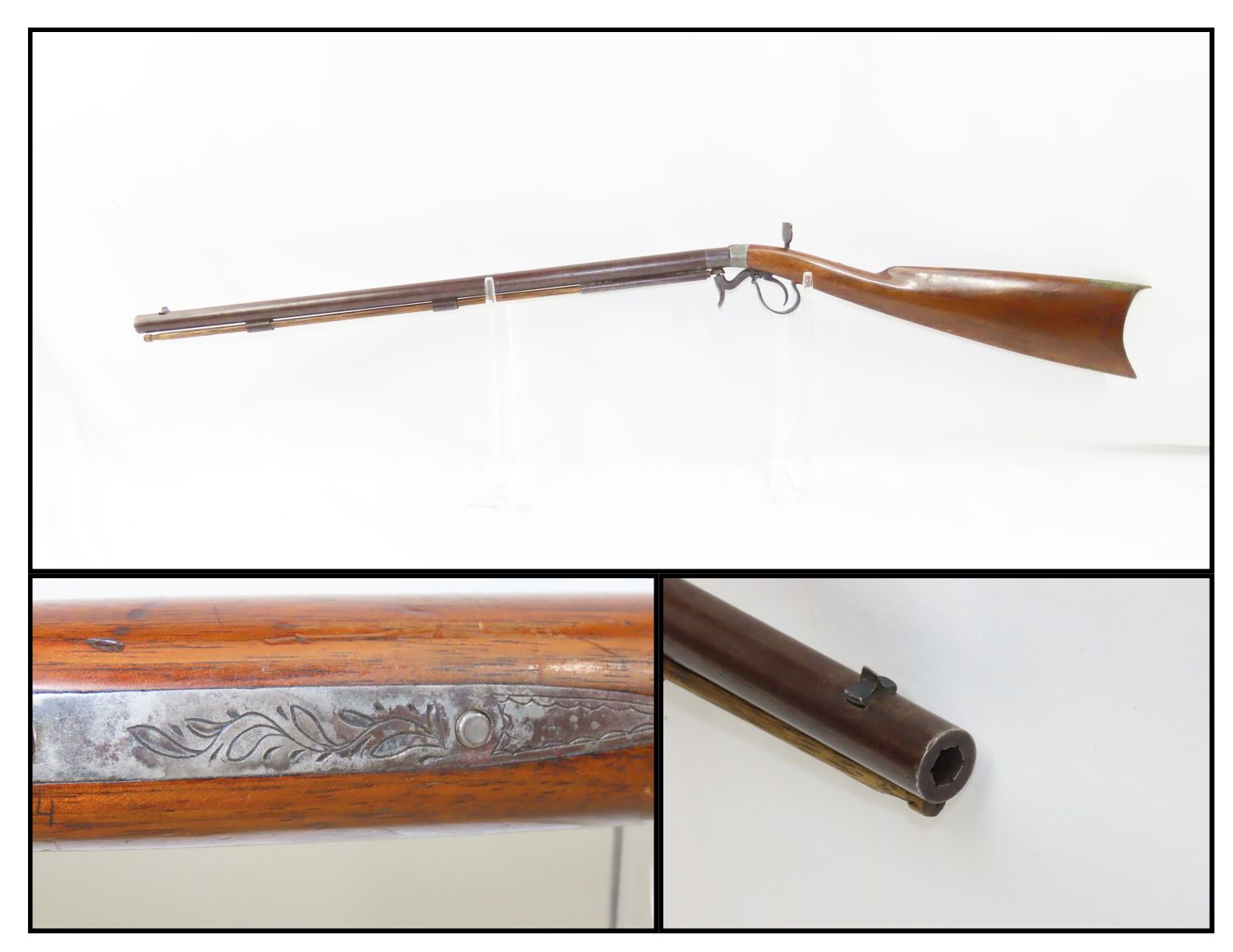 W.E. Robbins Underhammer Rifle 4.15.21 C&R Antique 001 | Ancestry Guns