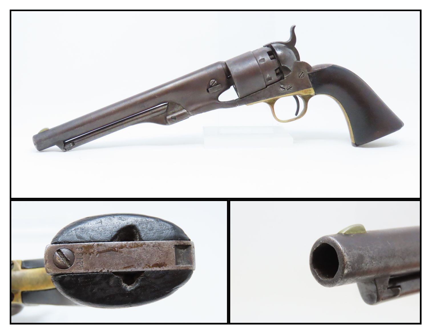 Colt Model 1860 Army Revolver 3.18.21 C&R Antique 001 | Ancestry Guns