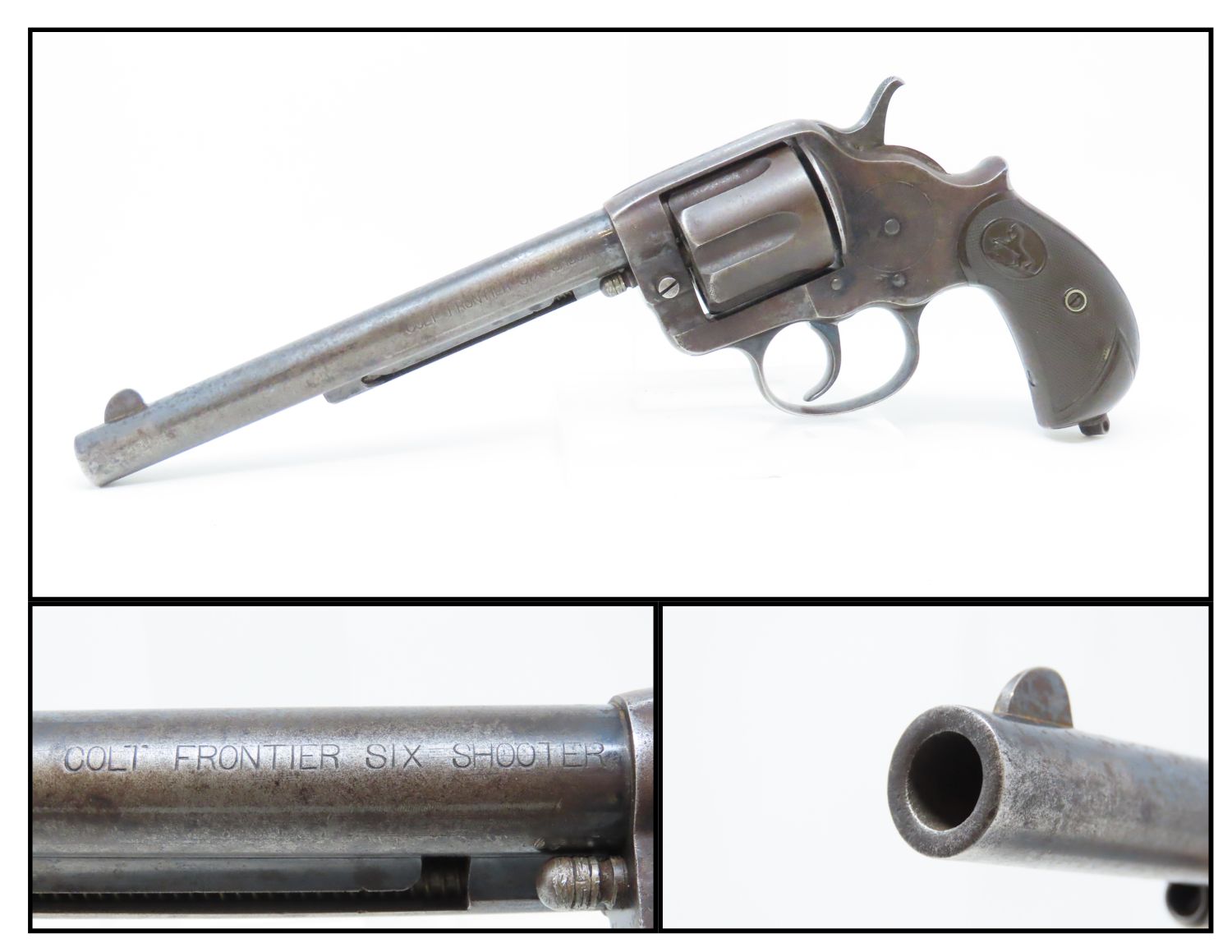 Colt Model 1878 Frontier Six Shooter Revolver 5.18.21 C&R Antique 001 ...